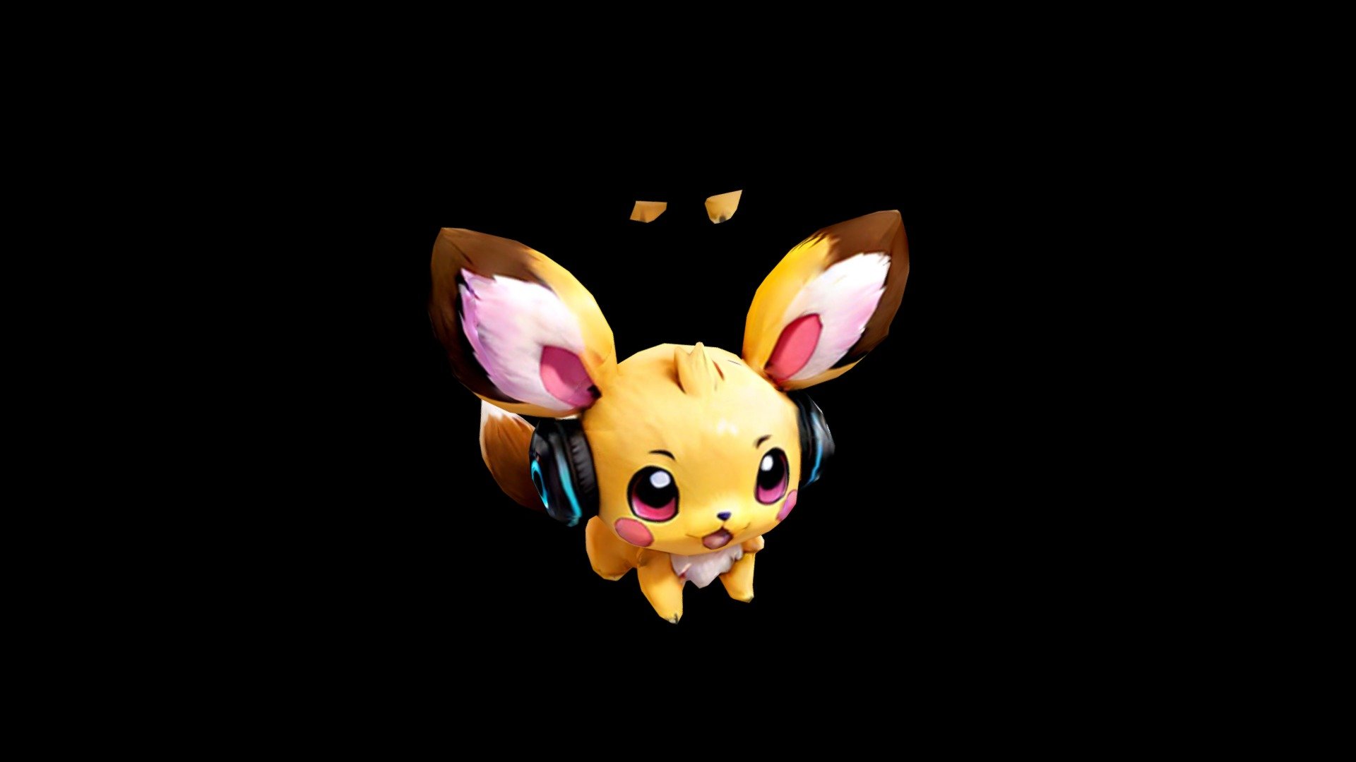 "Joyful Fawn with Playful Ears A Cartoon Express - Download Free 3D ...