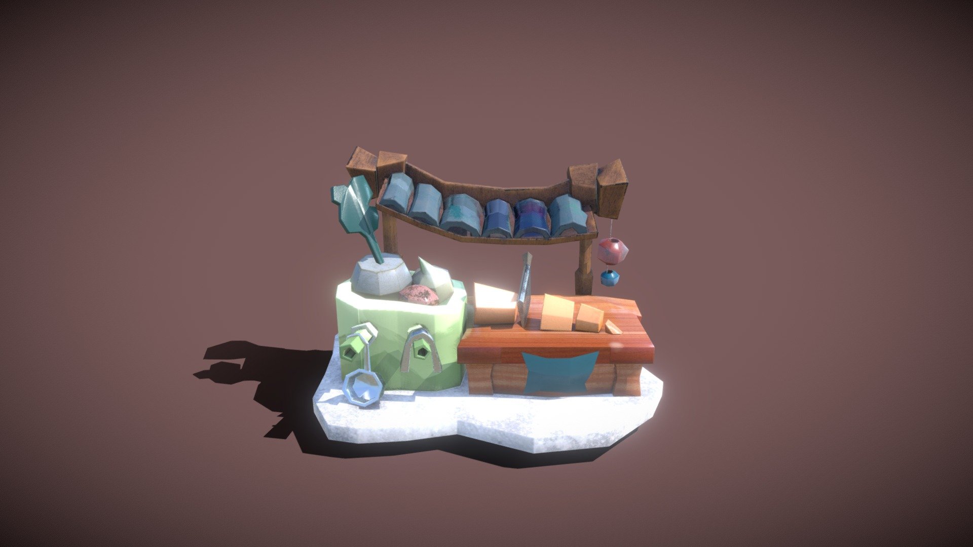 smallshop - 3D model by RanaElshafei00 [dbb035b] - Sketchfab