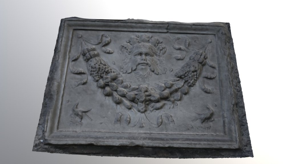 Pantheon Plaque in Rome - 3D model by truevis [dbb320f] - Sketchfab