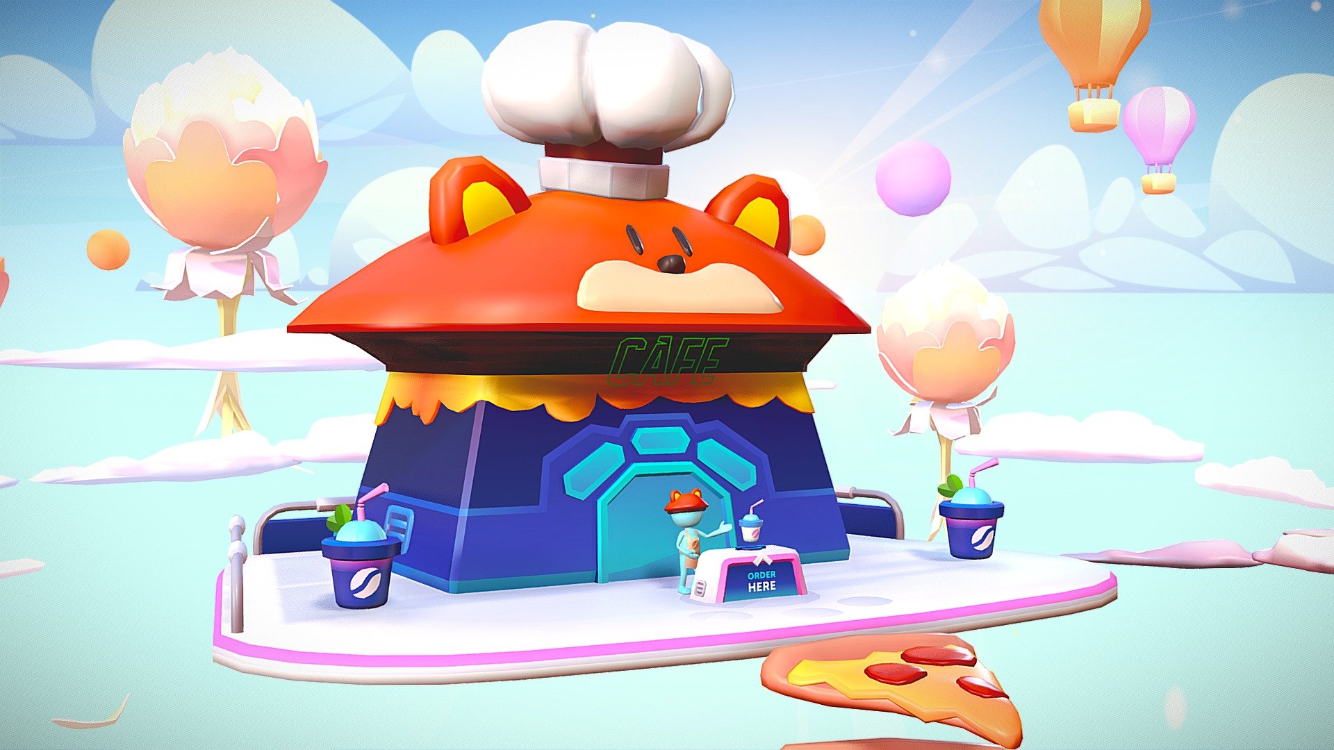 Stylized metaverse scene - Buy Royalty Free 3D model by haykel-shaba ...