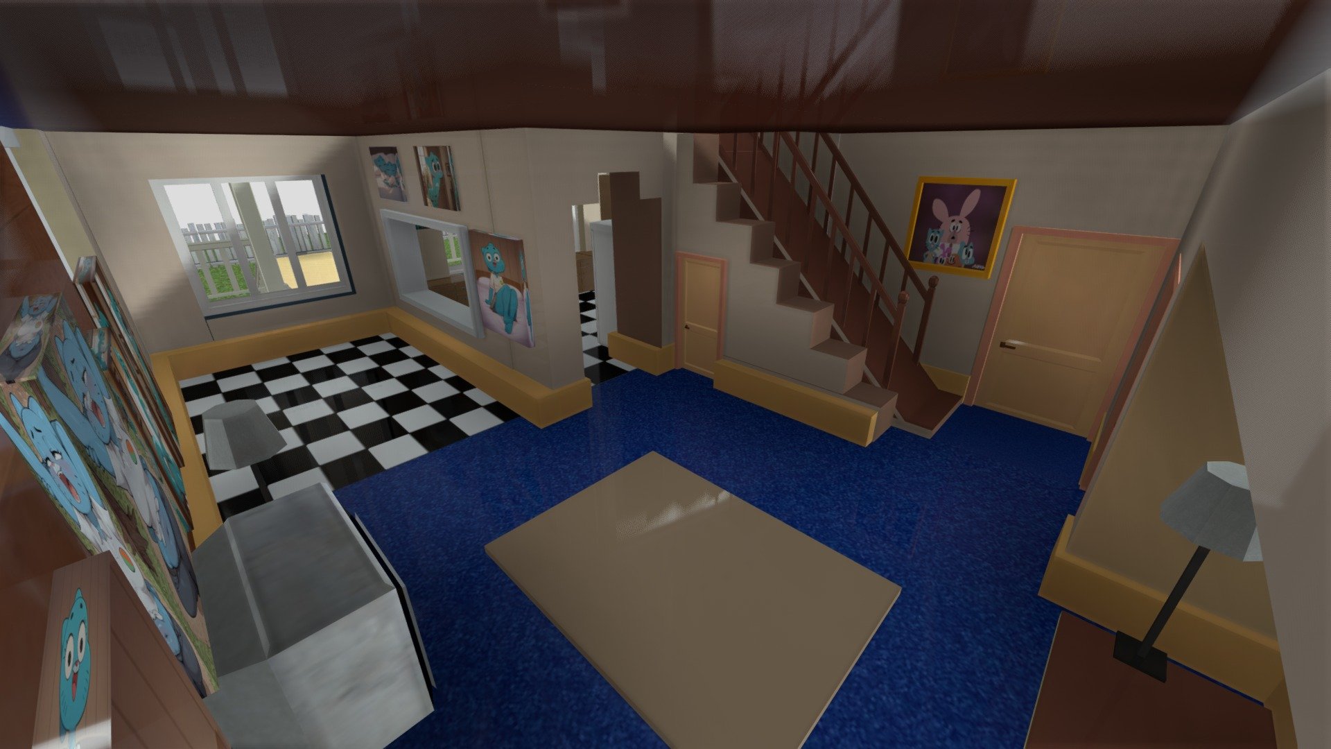 Watterson House Smaller - Download Free 3D model by Jayexe the accurate ...