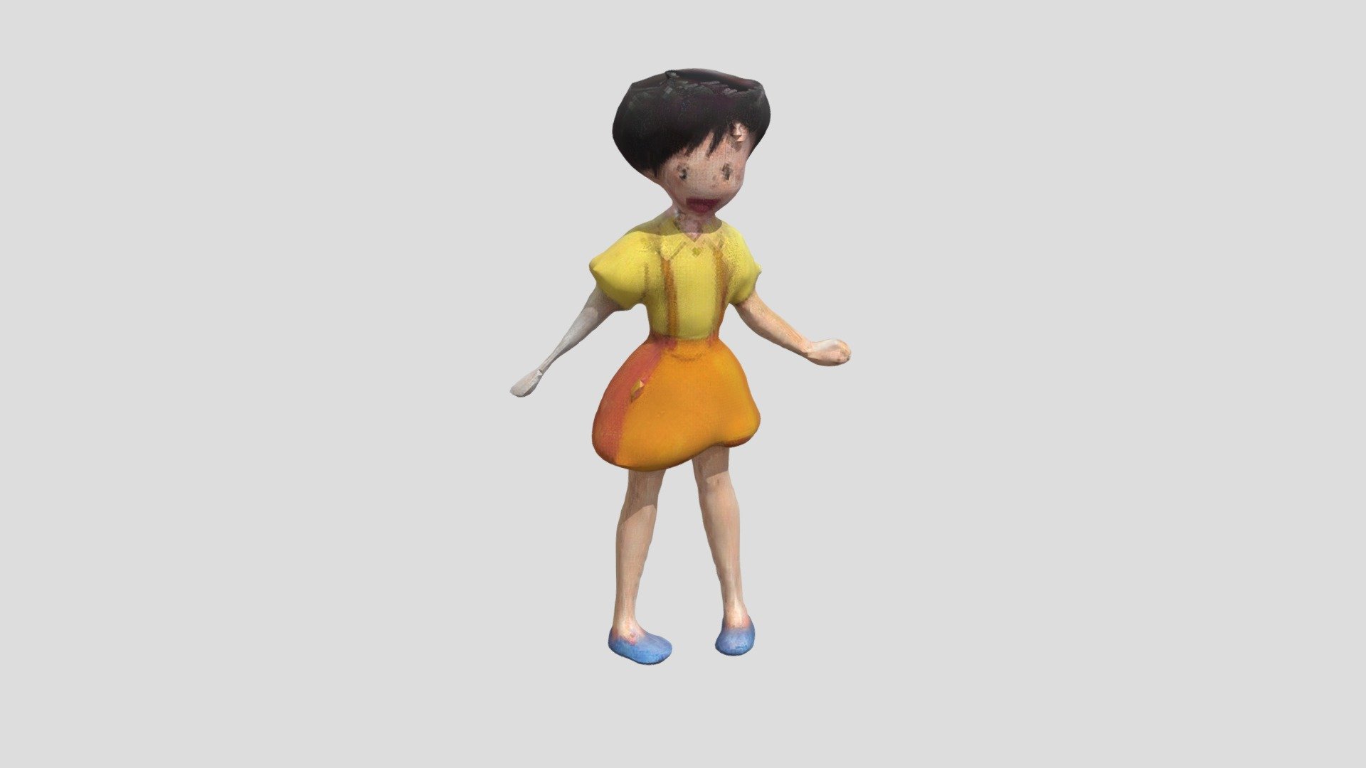 satsuki kusakabe by make ai - Download Free 3D model by ja7243726 [dbb6802] - Sketchfab