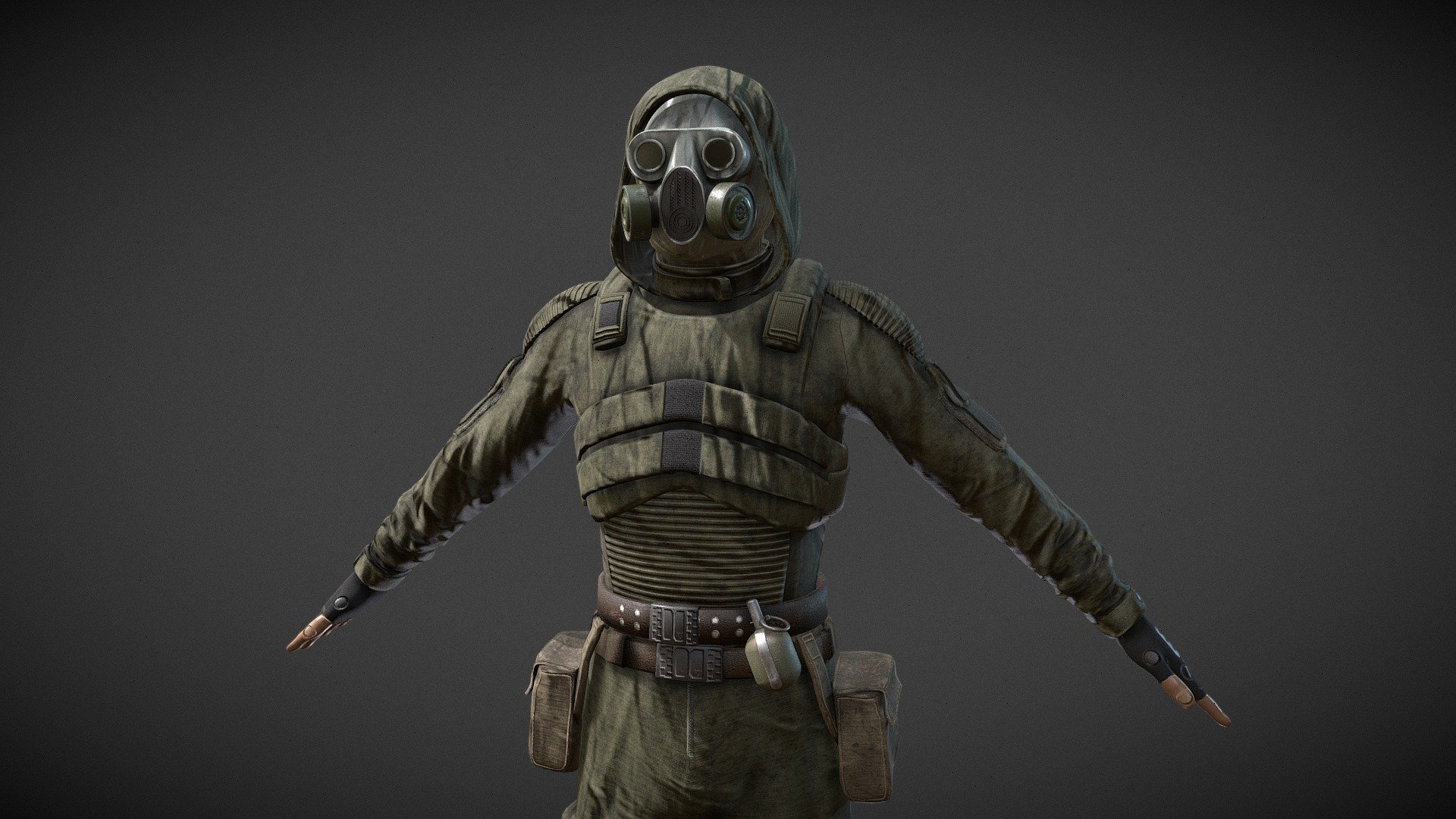 STALKER Sunrise Suit - Buy Royalty Free 3D model by Outworld Studios ...