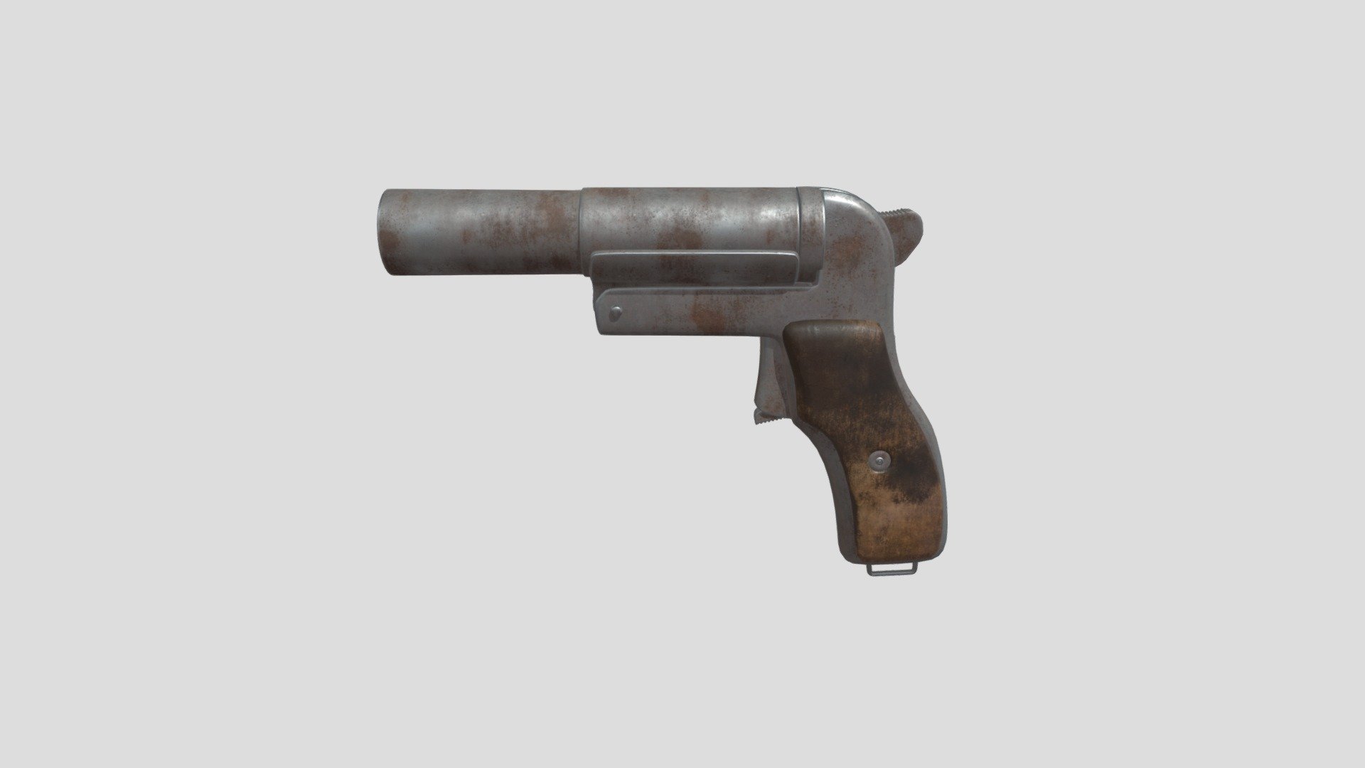 3D Model Flare-gun - 3D model by MediaKreatifitas (@clutax) [dbb8169 ...