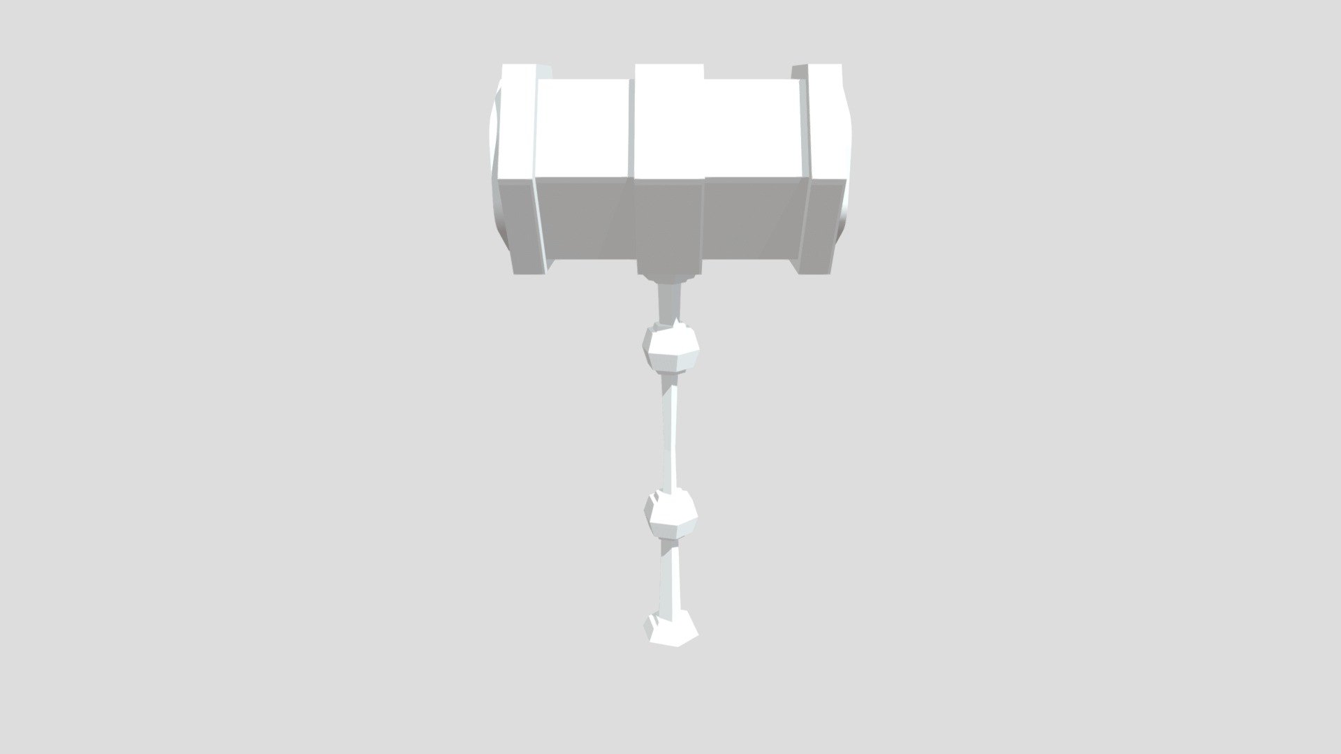 Smite Hammer - Download Free 3D model by its_flinbo [dbb881b] - Sketchfab