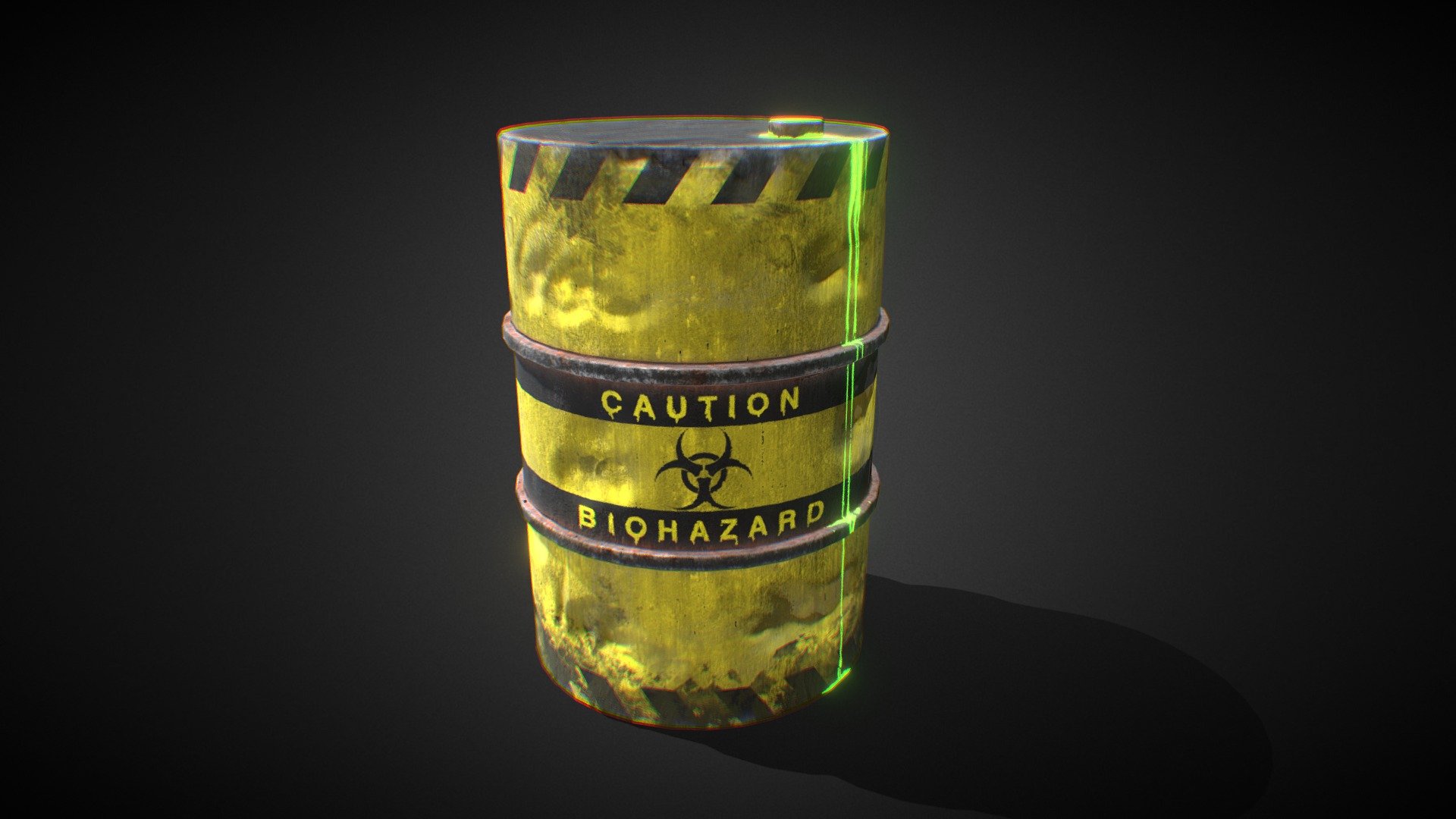 Barrel Biohazard - Download Free 3D model by Sett78 [dbb94f9] - Sketchfab