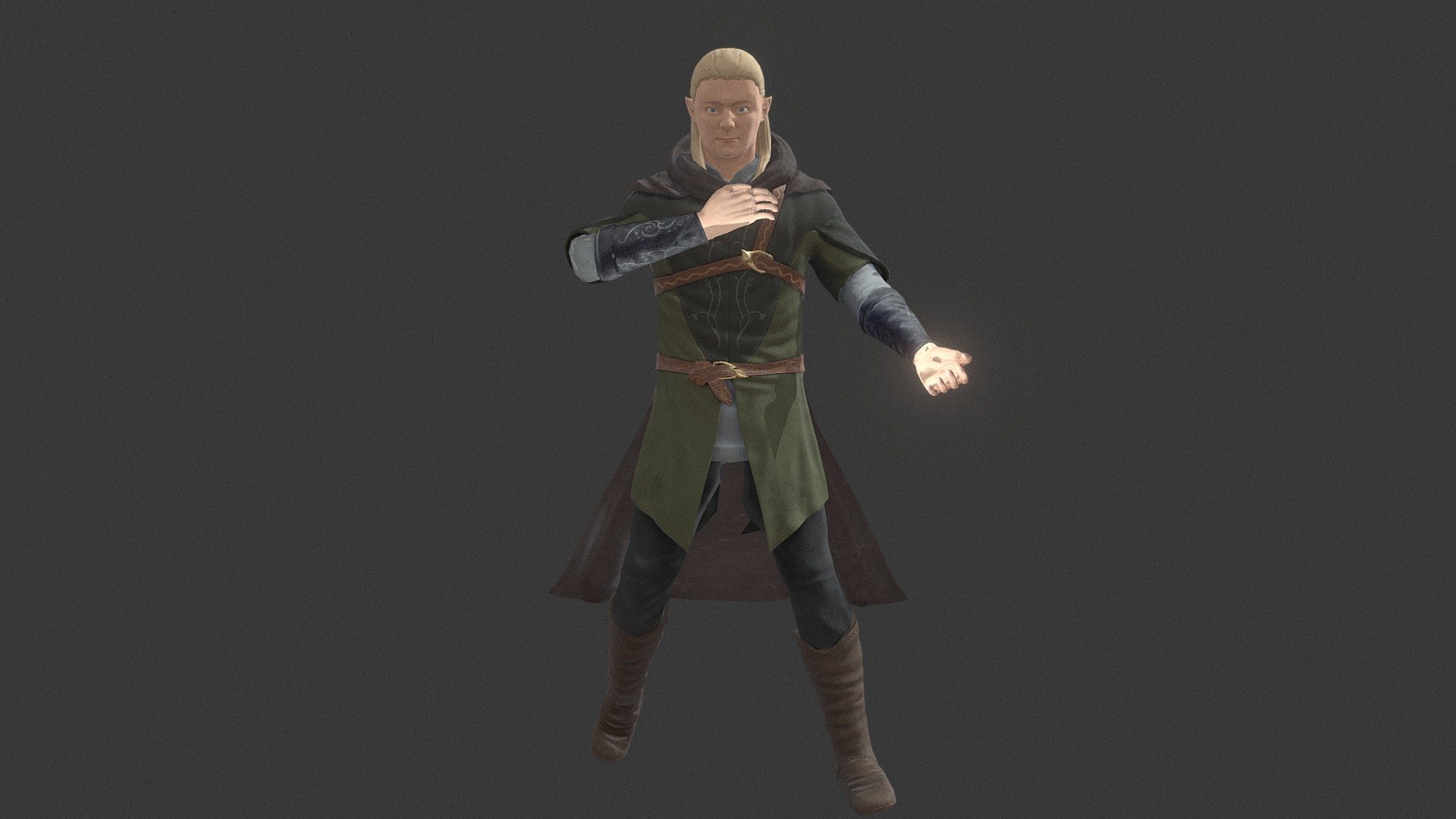 3D Legolas - Lord of the rings - 3D model by Anh Nguyen (@anhnguyen ...