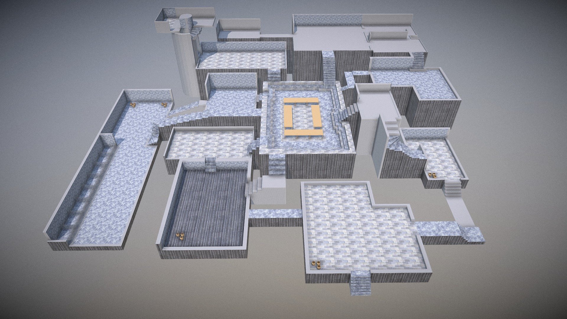 Concept Map (Isometric And Details) - 3D model by dreametry [dbbde1b ...