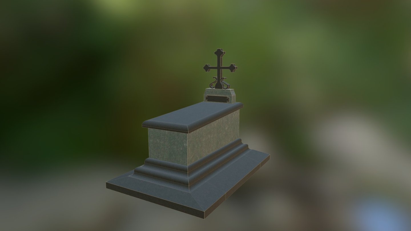 Gravestone 11 - 3D model by notengrafmonumenten [dbbef1a] - Sketchfab
