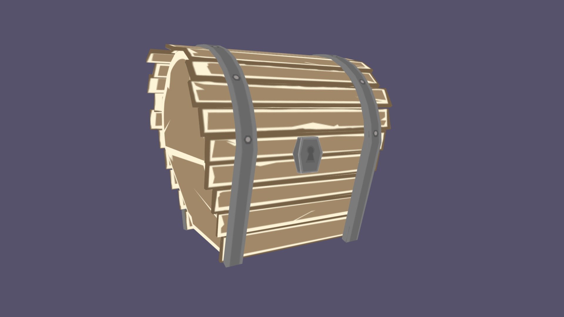 Cartoon Chest - 3D model by IreneCarvajal [dbbf176] - Sketchfab
