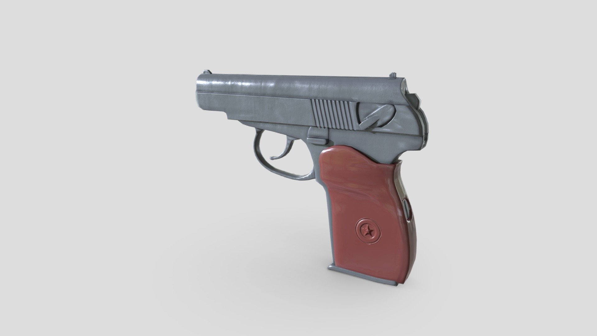 Makarov PM 4K Textures High Detail - 3D model by Brunoszwa ...