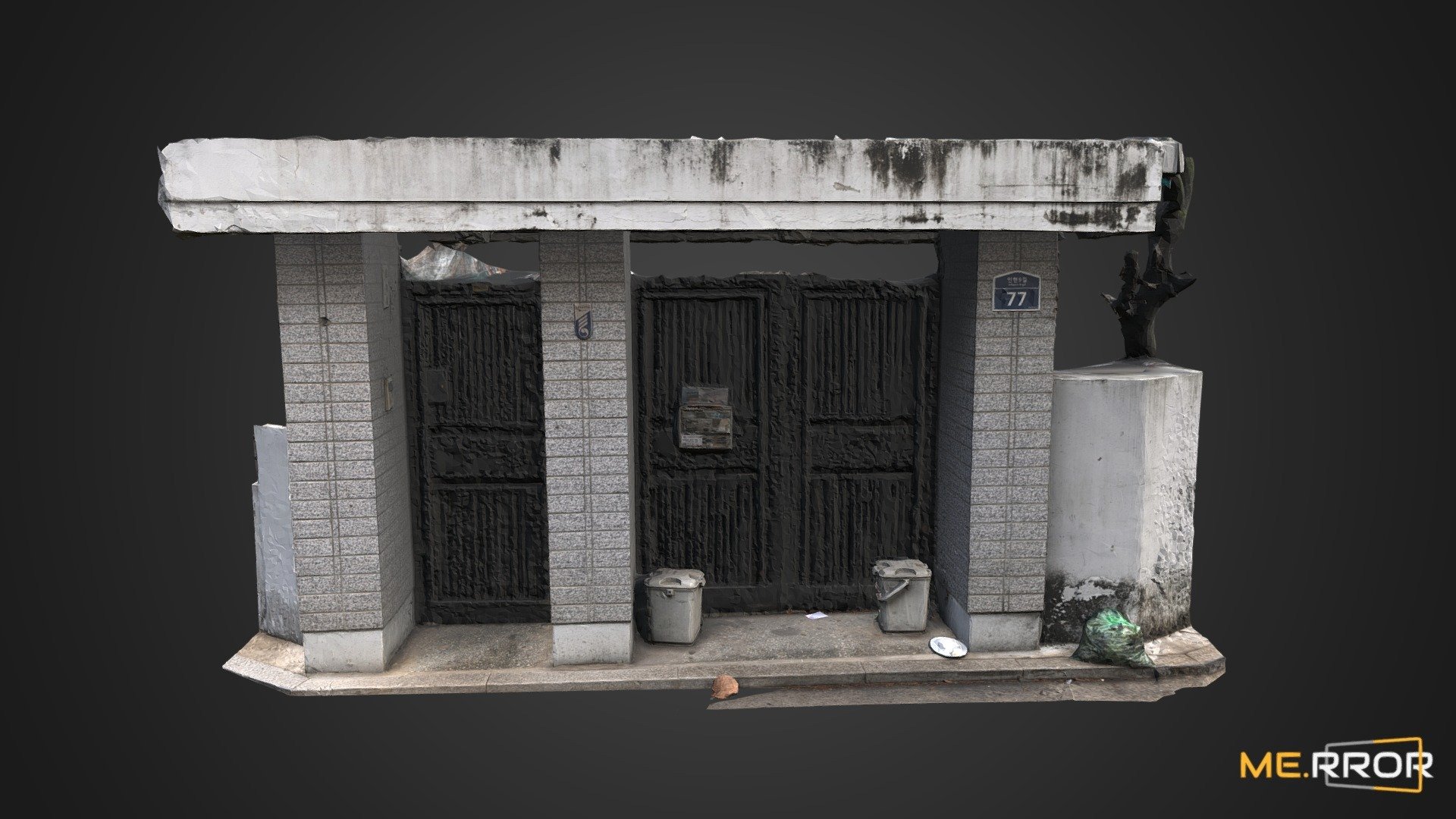 Korean Front Gate 2 - Buy Royalty Free 3D model by ME.RROR Studio ...