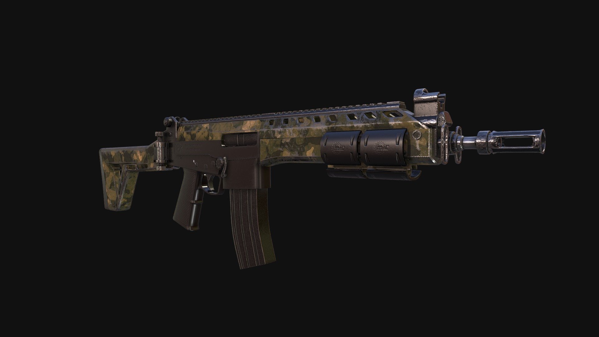 IA2 - Camuflada - Download Free 3D model by matoteus [dbc45e0] - Sketchfab