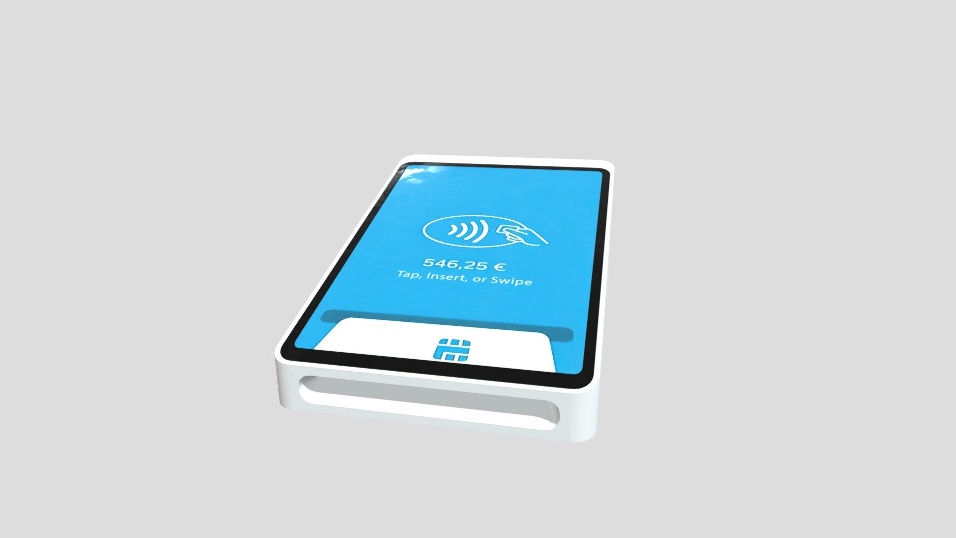 Square Mobile Checkout Terminal with 4K Textures - 3D model by ...