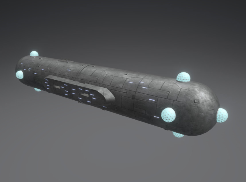 SSP-Cigar-Vessel-1 - 3D model by rene-armenta [dbc860d] - Sketchfab