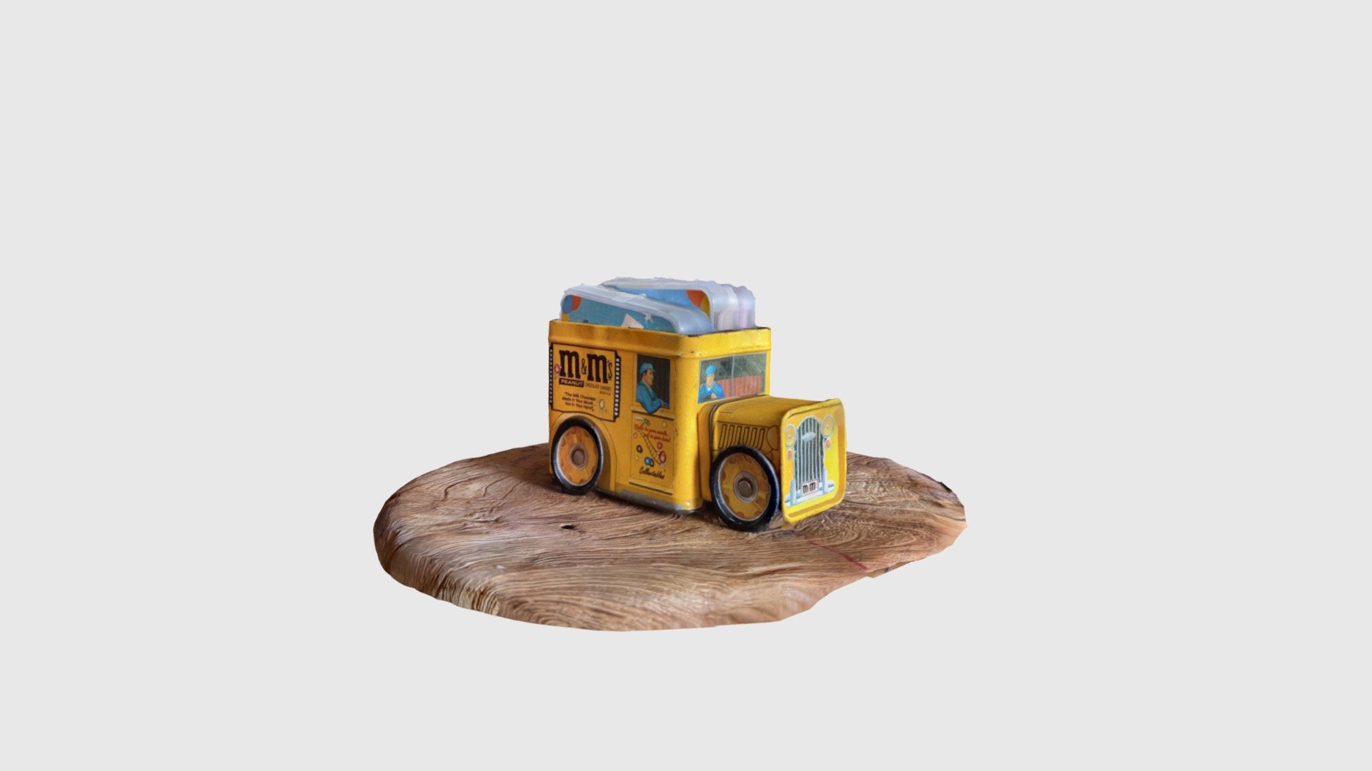M&M’s tin Car box - 3D model by ferdyhardi [dbc8c1a] - Sketchfab
