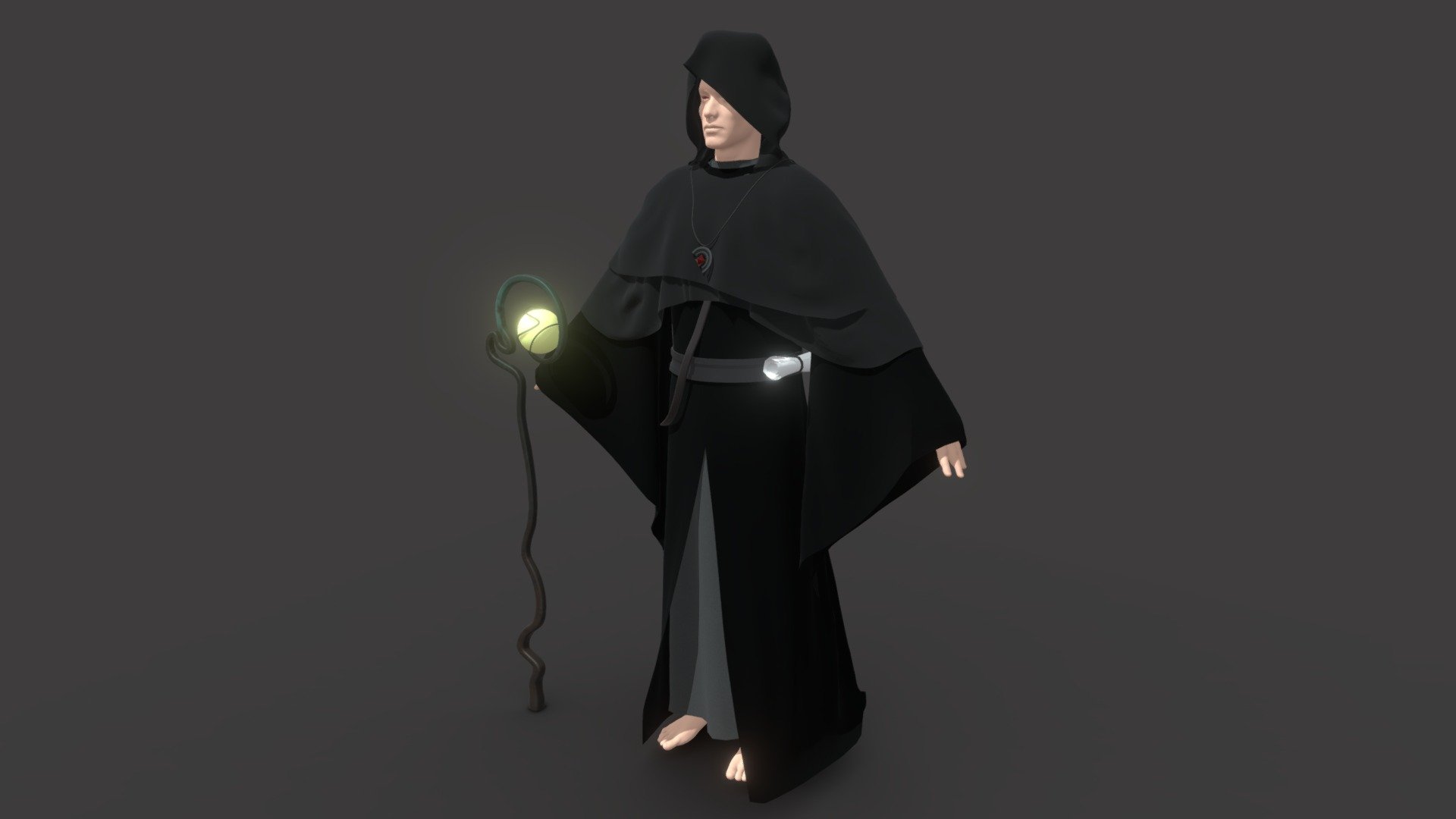 wizard - 3D model by salman_ali [dbcb5cb] - Sketchfab