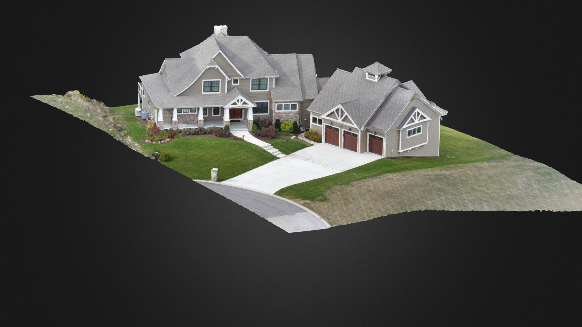 Custom Home - Modeled by Digital Sky Cam - 3D model by digitalskycam ...
