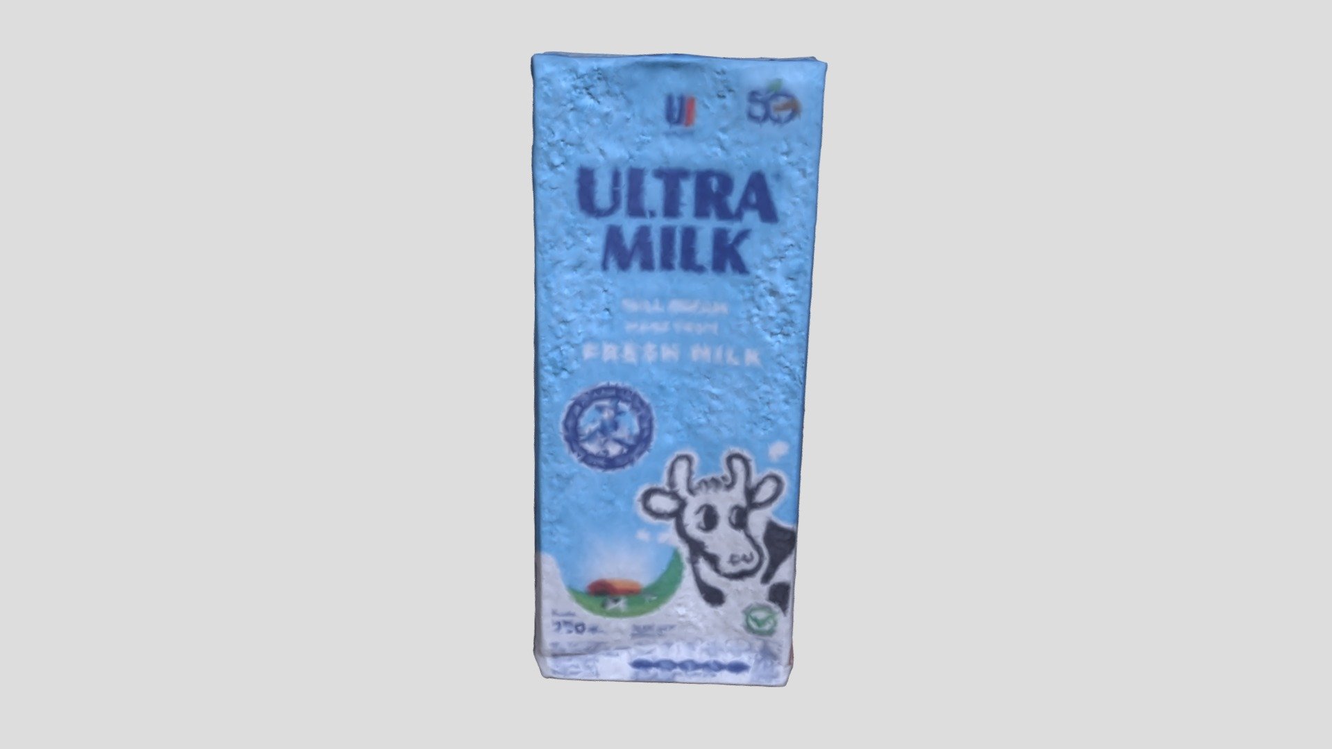 Milk Box - Download Free 3D model by idfyfuadi [dbcd25d] - Sketchfab