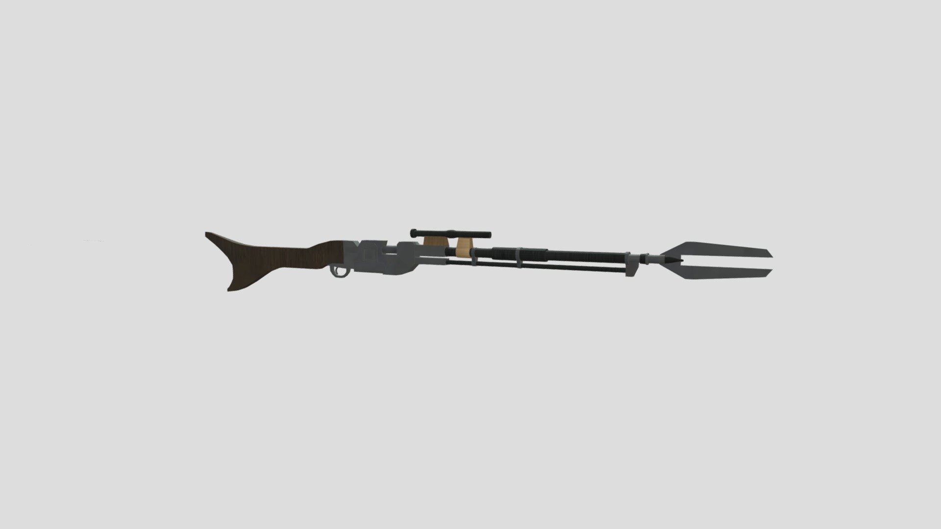 Amban phase-pulse blaster - Mandalorian Rifle - Download Free 3D model ...