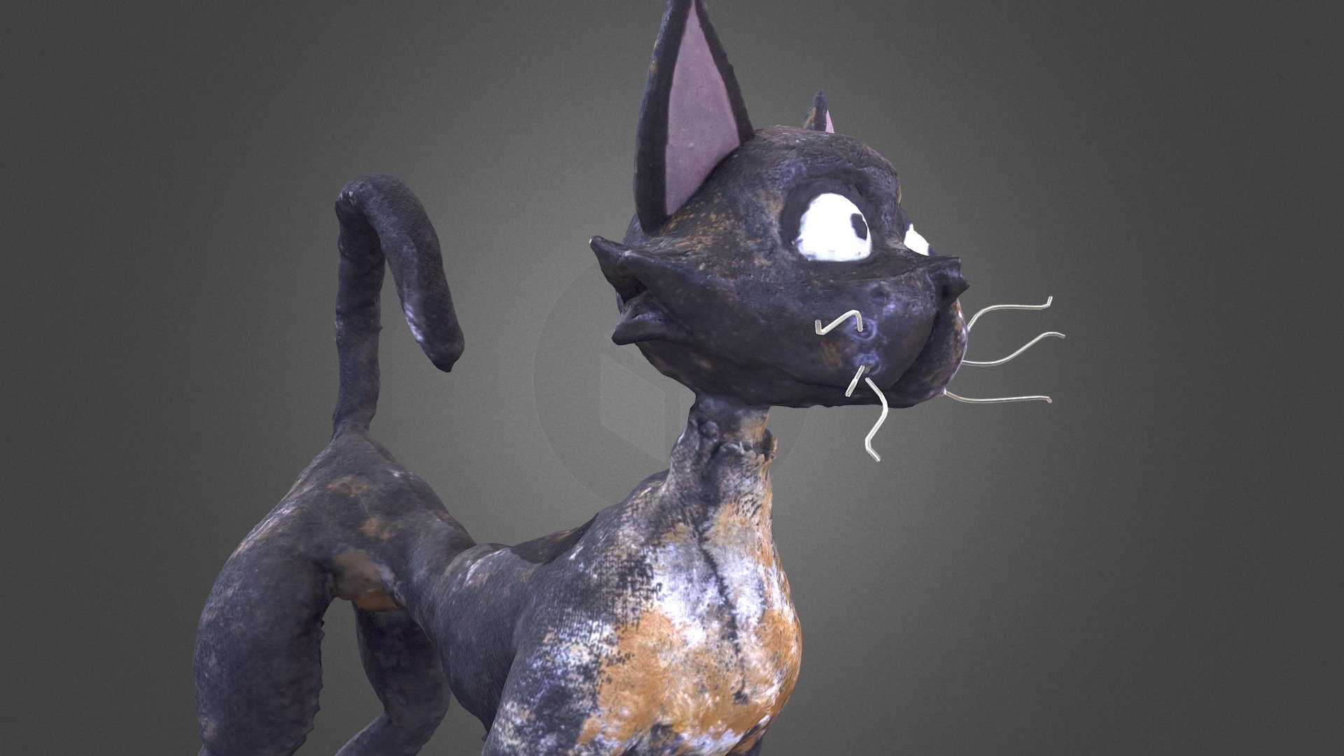 Cat Puppet - 3D model by Ellis Rogers-Byrne (@ellisrb) [dbcdebb ...