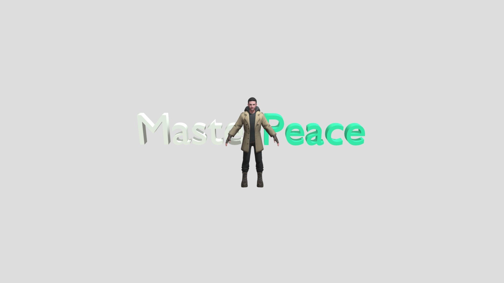 MasterPeace Male Avatar - 3D model by MasterPeace [dbd04c8] - Sketchfab