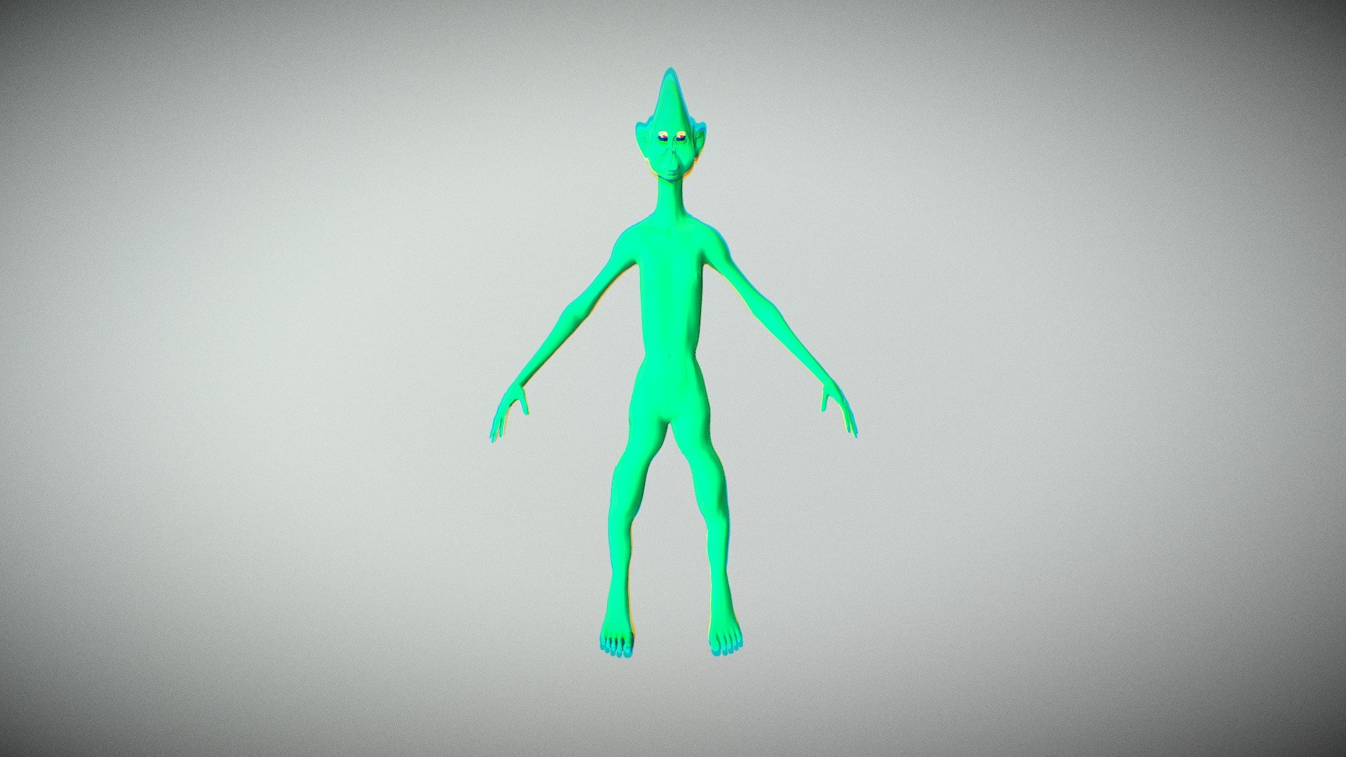 Alien - Download Free 3D model by bohdib98436 [dbd1534] - Sketchfab