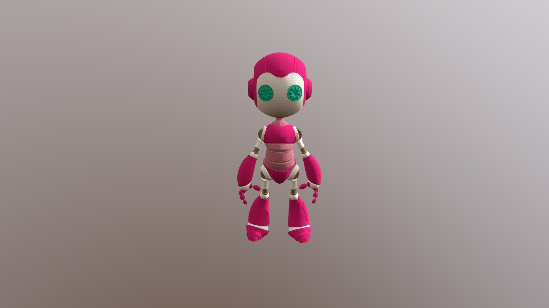Robot - Red - Download Free 3D model by drama (@1901drama) [dbd2004 ...
