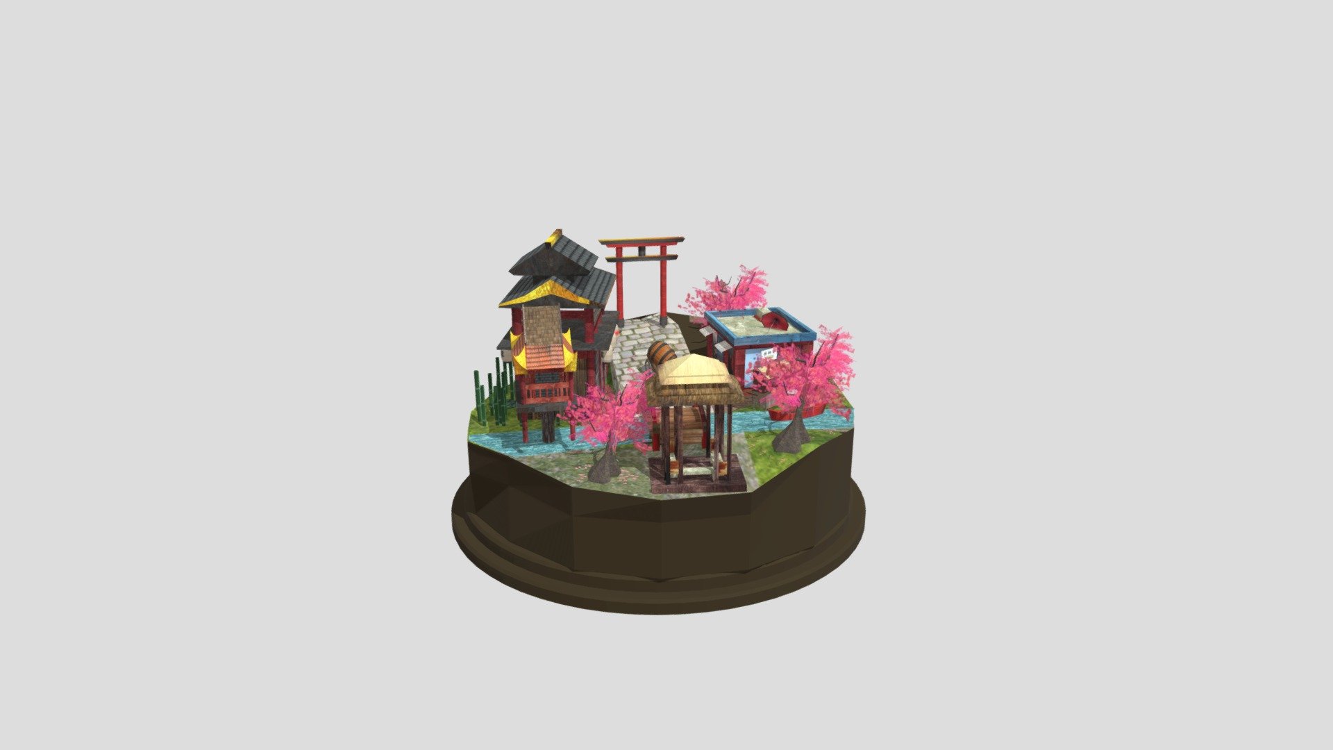 Japan,Kyoto - 3D model by bgprincesska [dbd2666] - Sketchfab