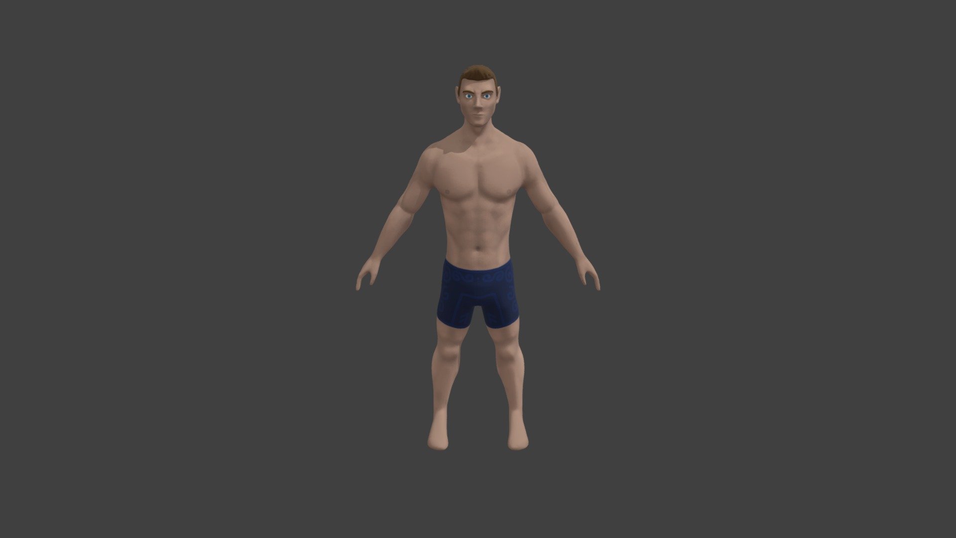 Hand Painted Male Character - 3D model by Invines [dbd3644] - Sketchfab