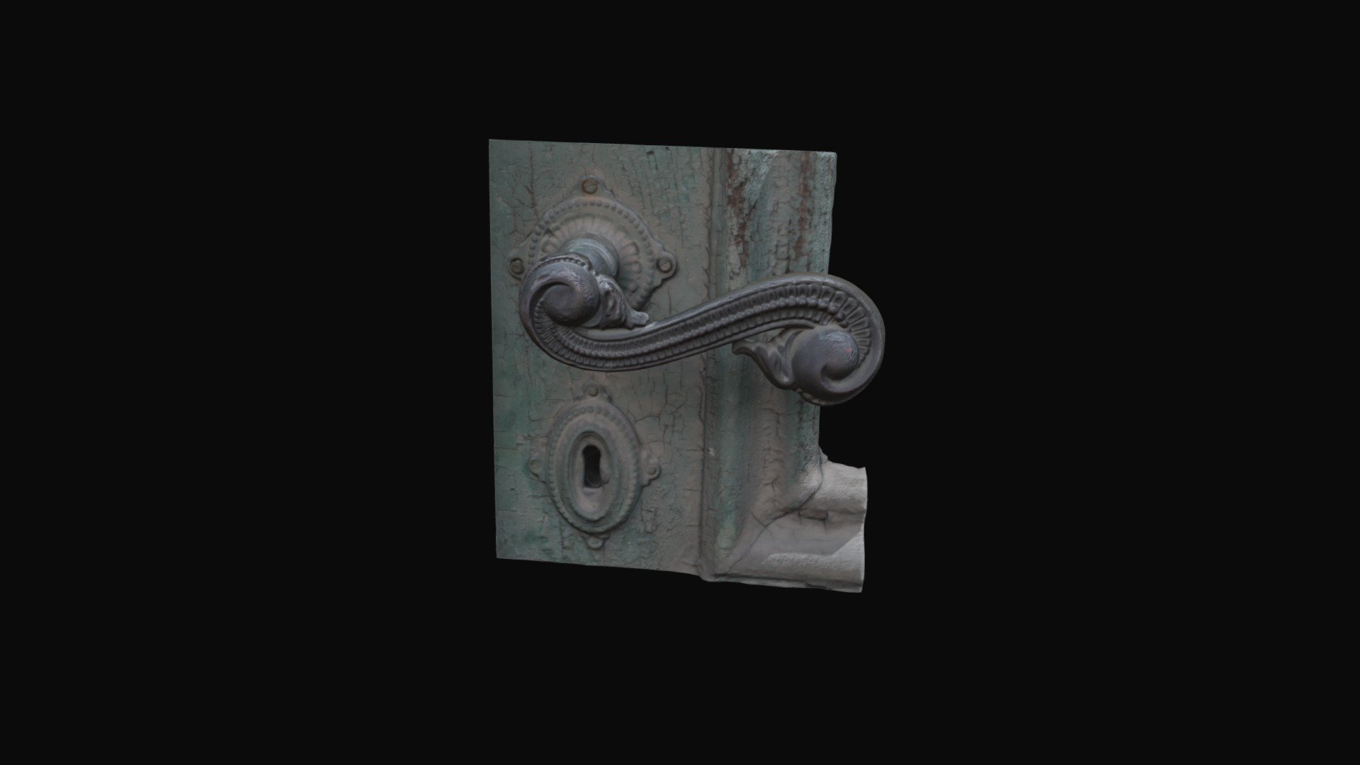 Oriental door handle - 3D model by Cris Cucuianu (@criscuc) [dbd3b25 ...