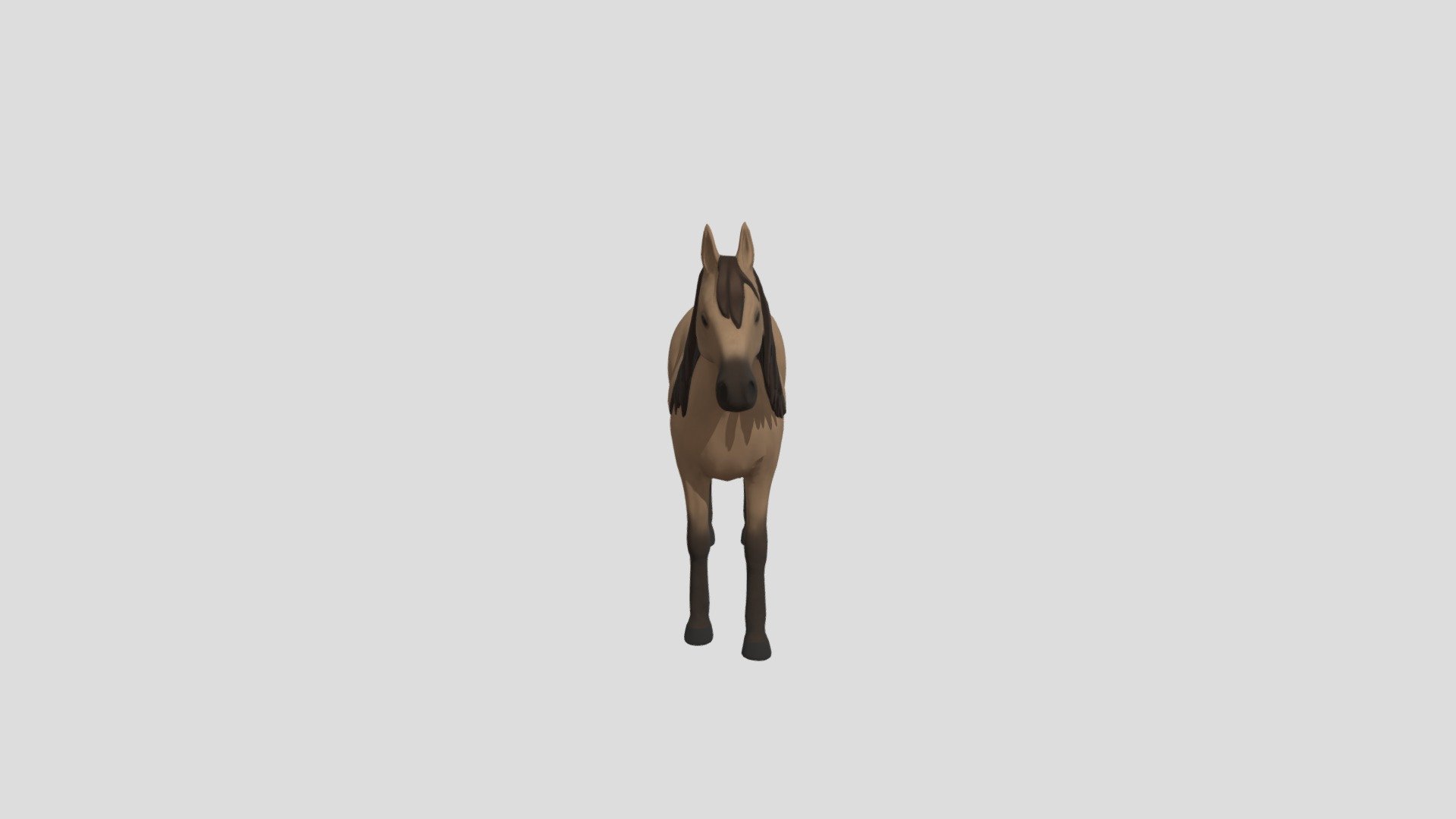 Horse - Download Free 3D model by Nicole Harris (@16nharris) [dbd3c65 ...
