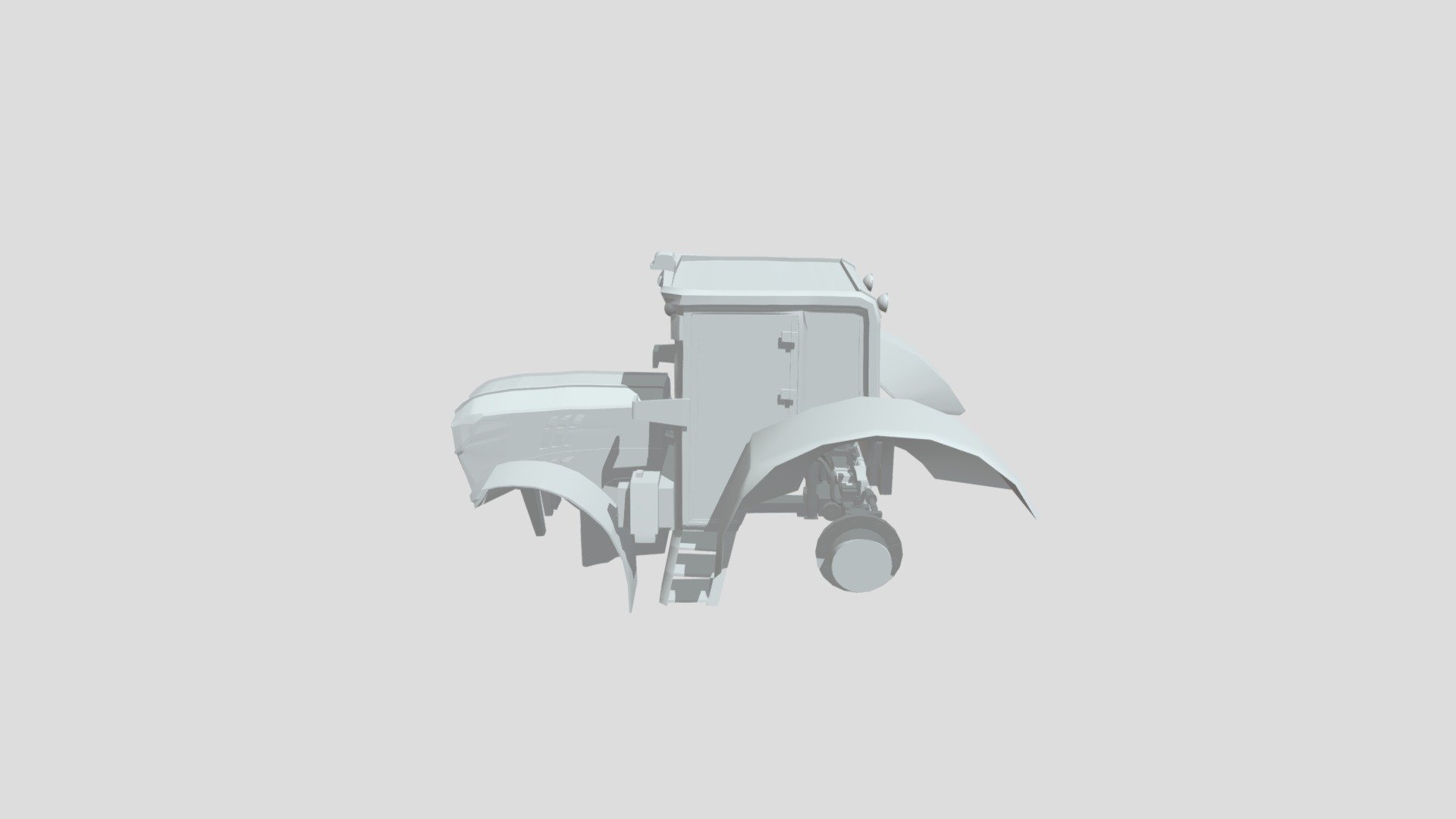 Tractorbody - Download Free 3D model by redvfdre [dbd4147] - Sketchfab