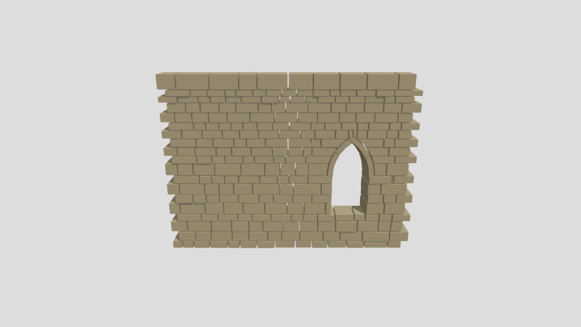 Zid - Download Free 3D model by valentinasporsic [dbd4274] - Sketchfab