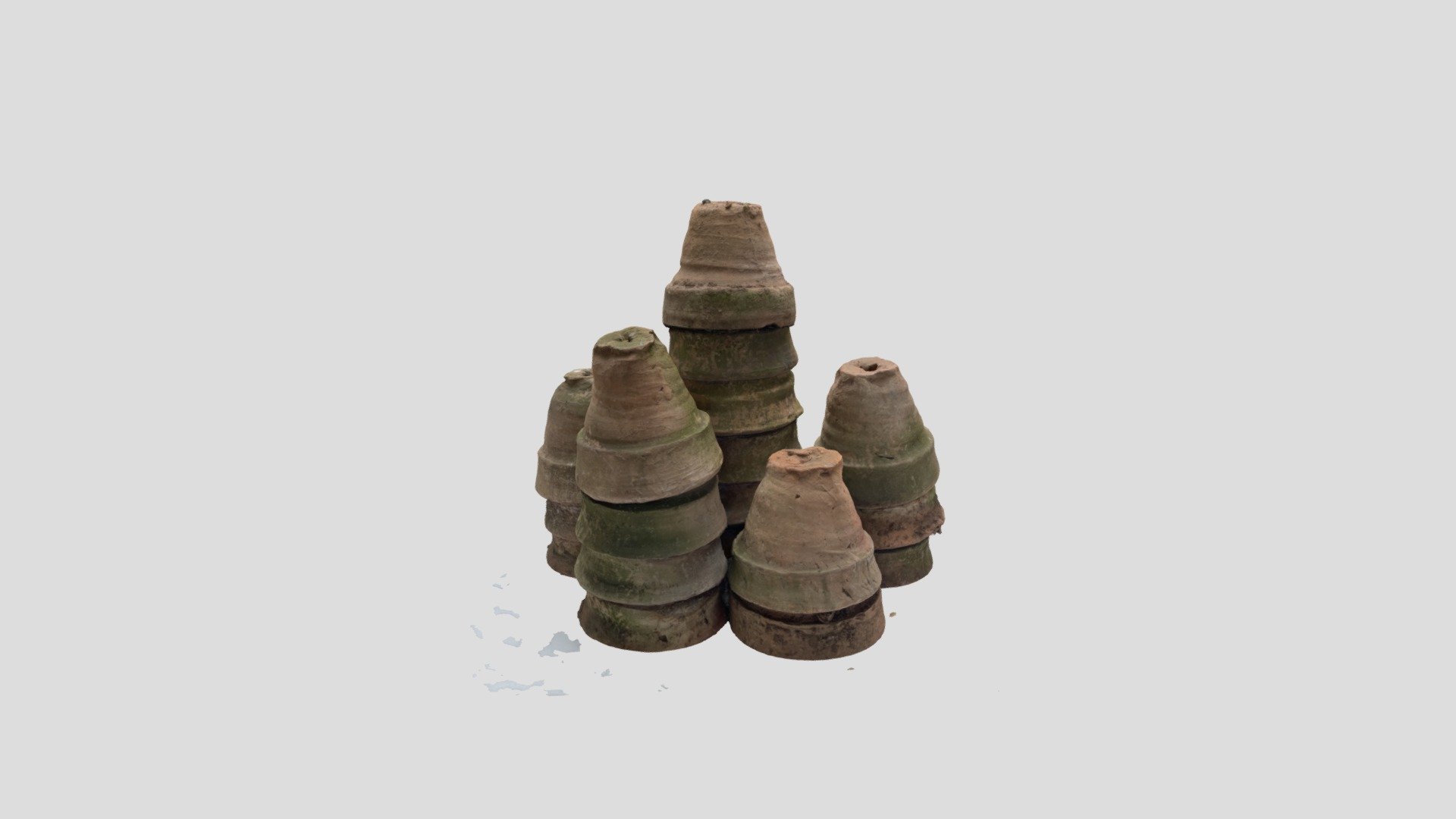 Daanish - Clay Pots 01 - Download Free 3D model by D3e3Z [dbd546e ...