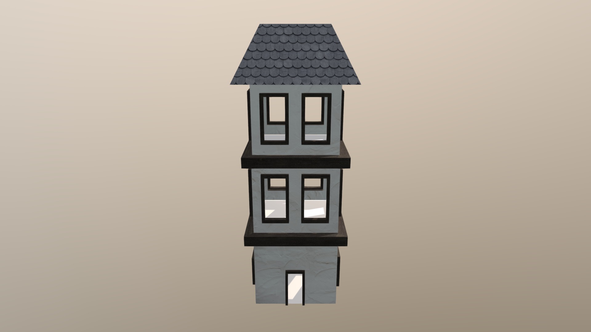 High fantasy house - 3D model by Maria_Sandlony [dbd728c] - Sketchfab