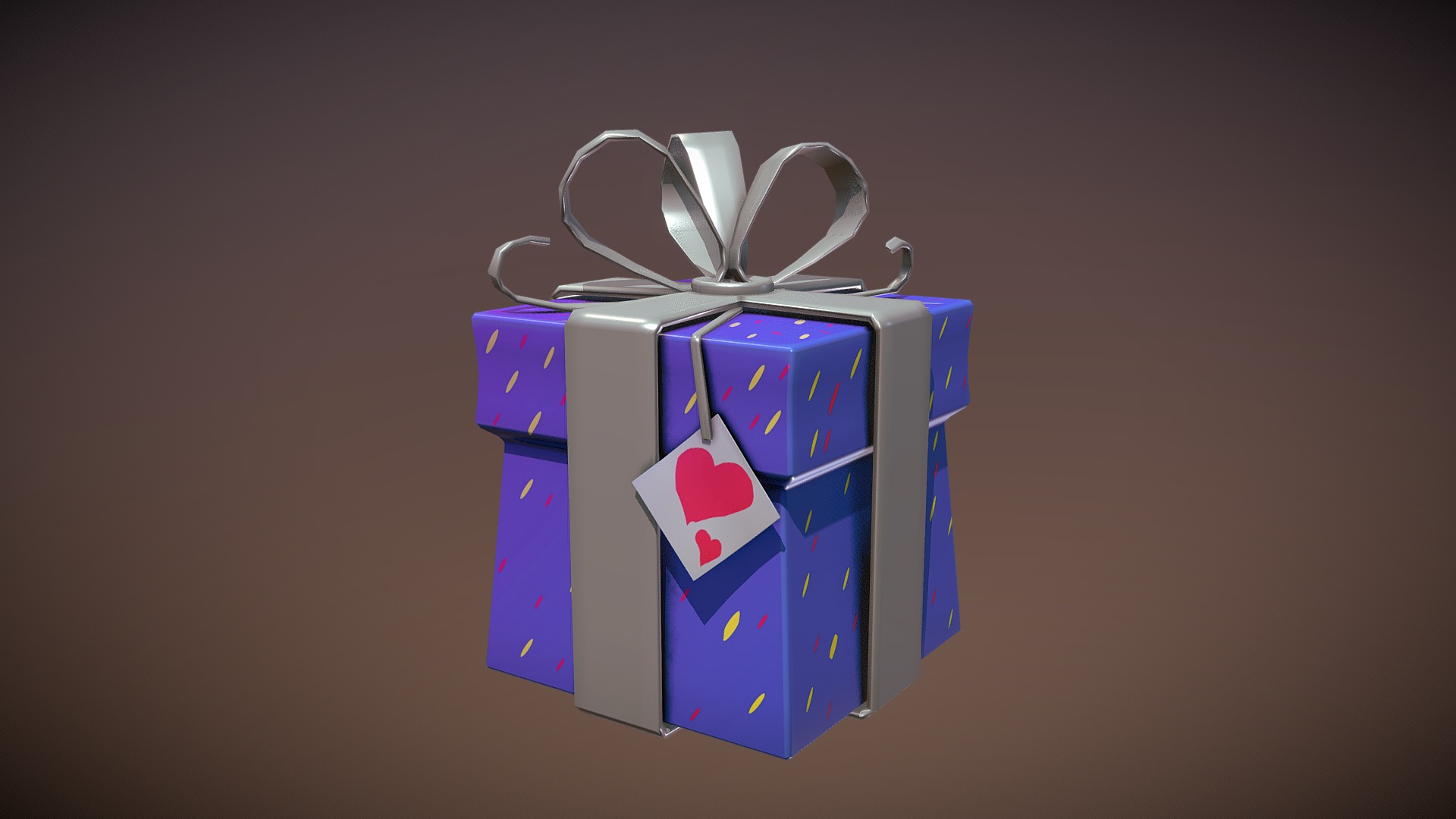 Autodesk Maya 2018 - Stylized Gift Box Substance - 3D model by jitendra ...