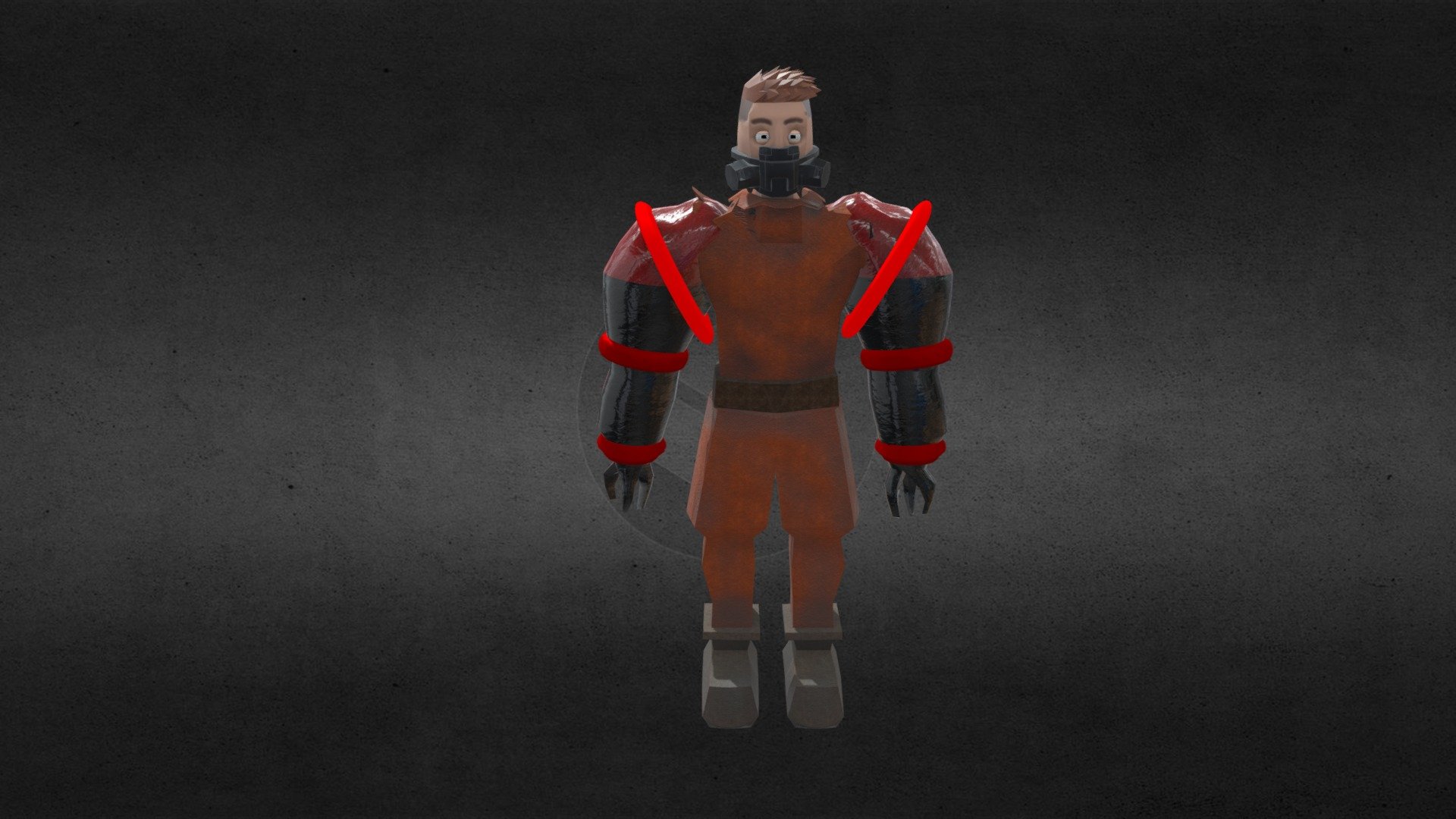 Frank Strength arm - Download Free 3D model by ecab [dbd8db7] - Sketchfab