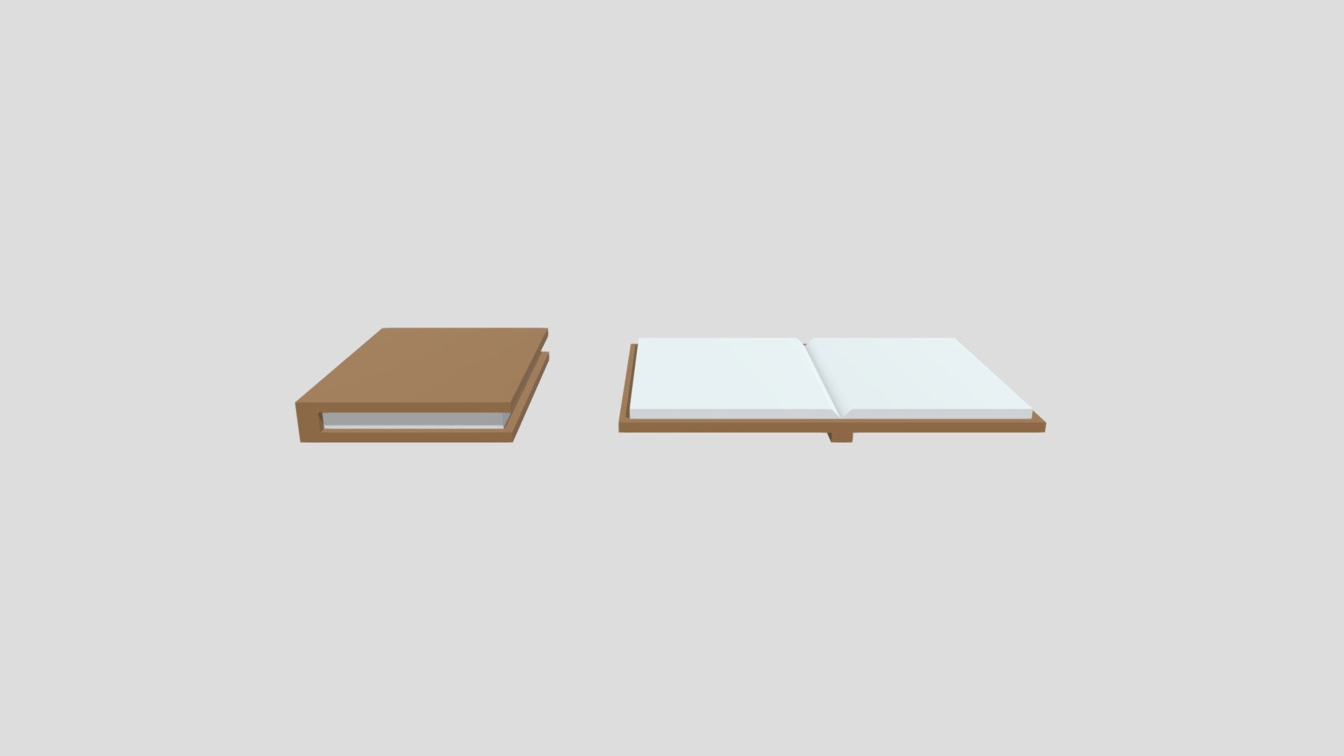 Book 3D Model - Download Free 3D model by clipboardmanlol123 ...