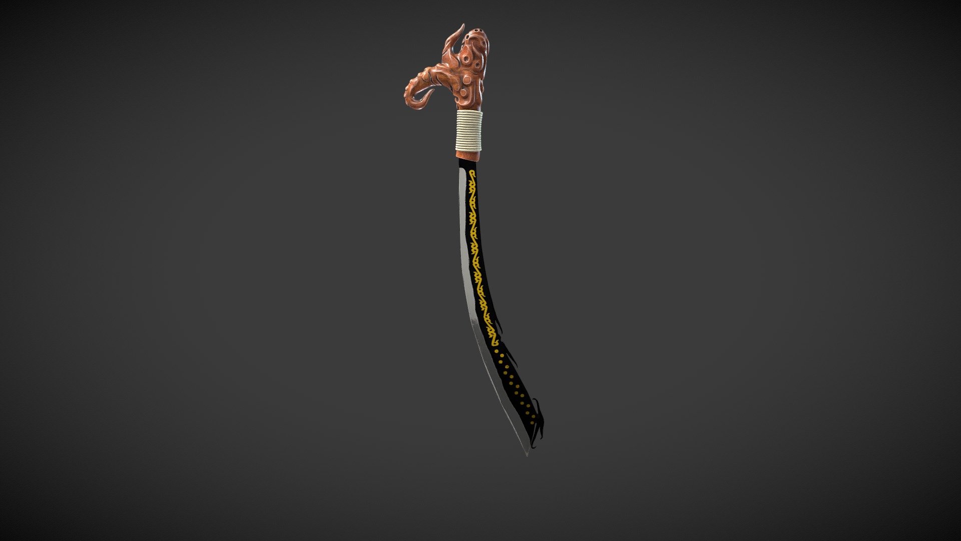 Mandau - Download Free 3D model by apasipepgapuak [dbdb279] - Sketchfab