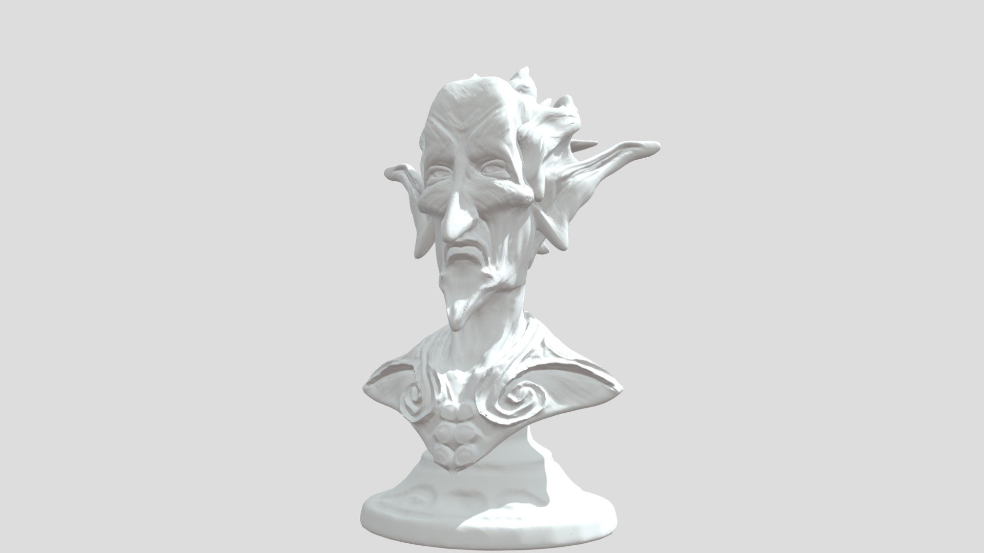 Snobby elf Bust - Download Free 3D model by horanbeckman [dbdb290 ...