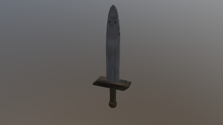 Basic Dagger - 3D model by GPfaffle [dbdd5ce] - Sketchfab