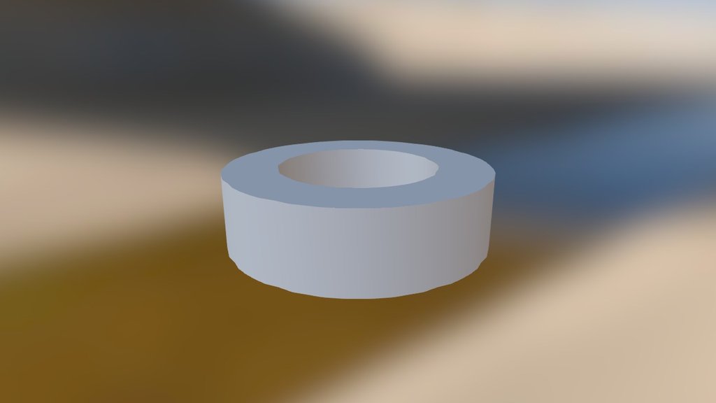 Plastic Ring 4x7x2ABS垫片 - 3D model by Makeblock [dbdd898] - Sketchfab