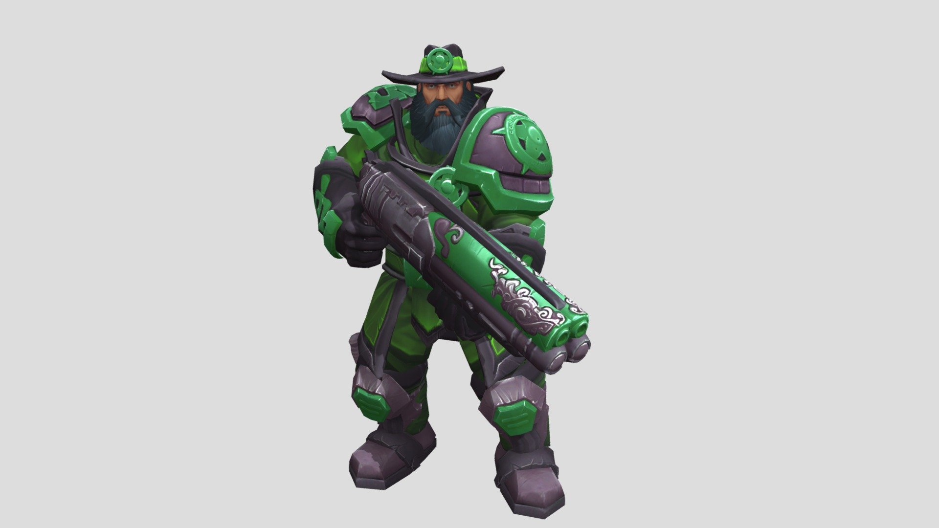 Marshall - green - Download Free 3D model by Catholomew [dbdd8b3 ...