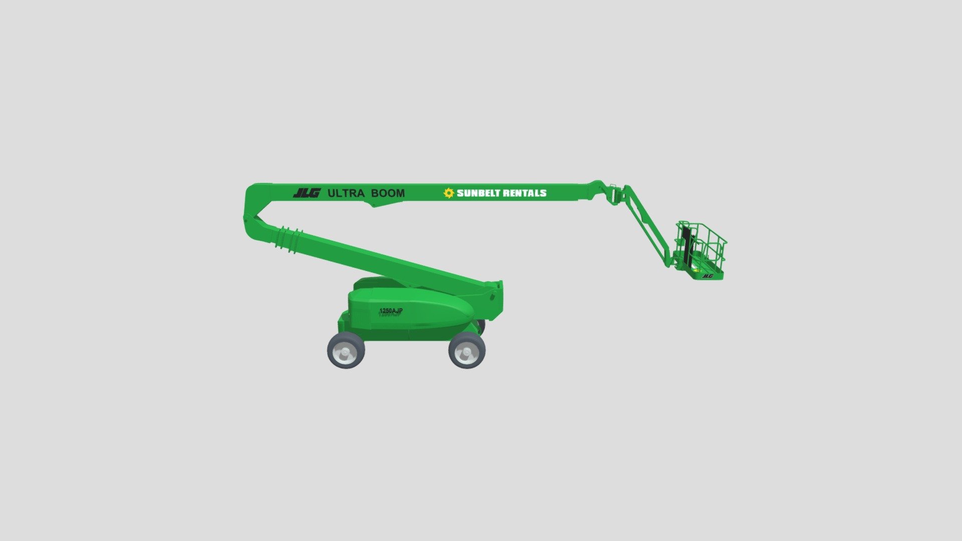 Sunbelt Rentals Articulating Boom Lift 1250AJP - 3D model by bimstore ...