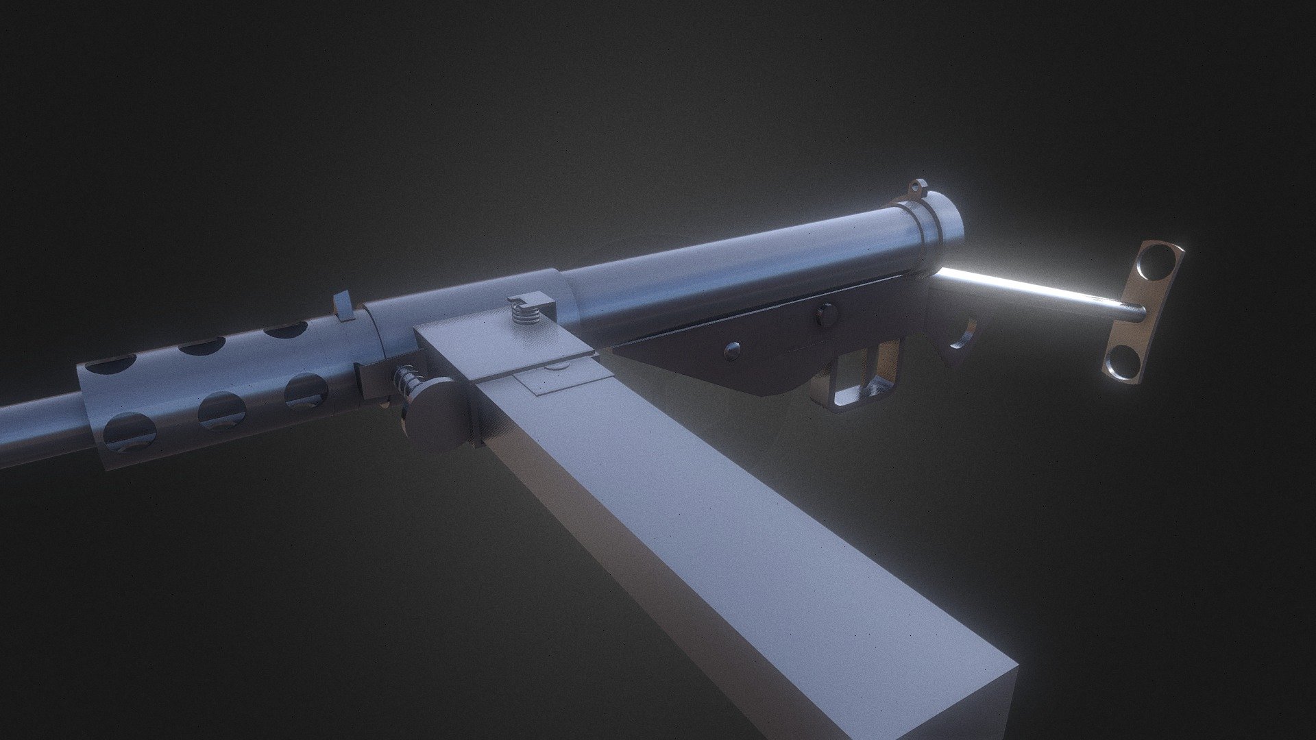 Sten Mk II - 3D model by Nordic_Face [dbdeb85] - Sketchfab