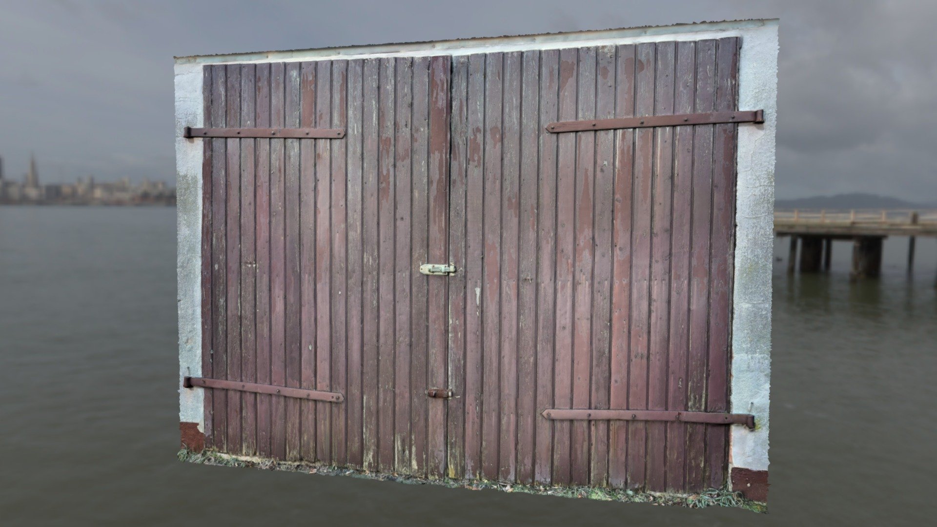 Wooden Gate - Download Free 3D model by SPLEEN VISION (@spleen.vision ...