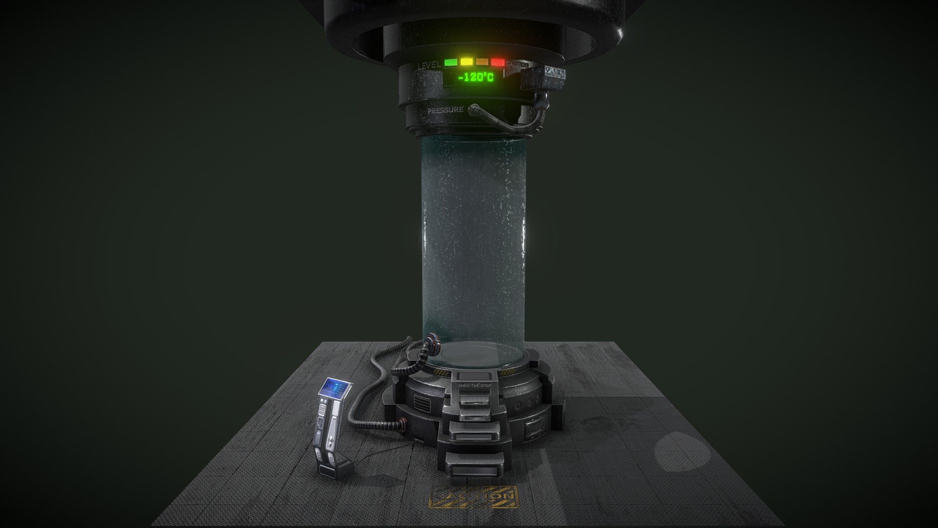 Cryo-chamber - Buy Royalty Free 3D model by Sousinho [dbdf26f ...