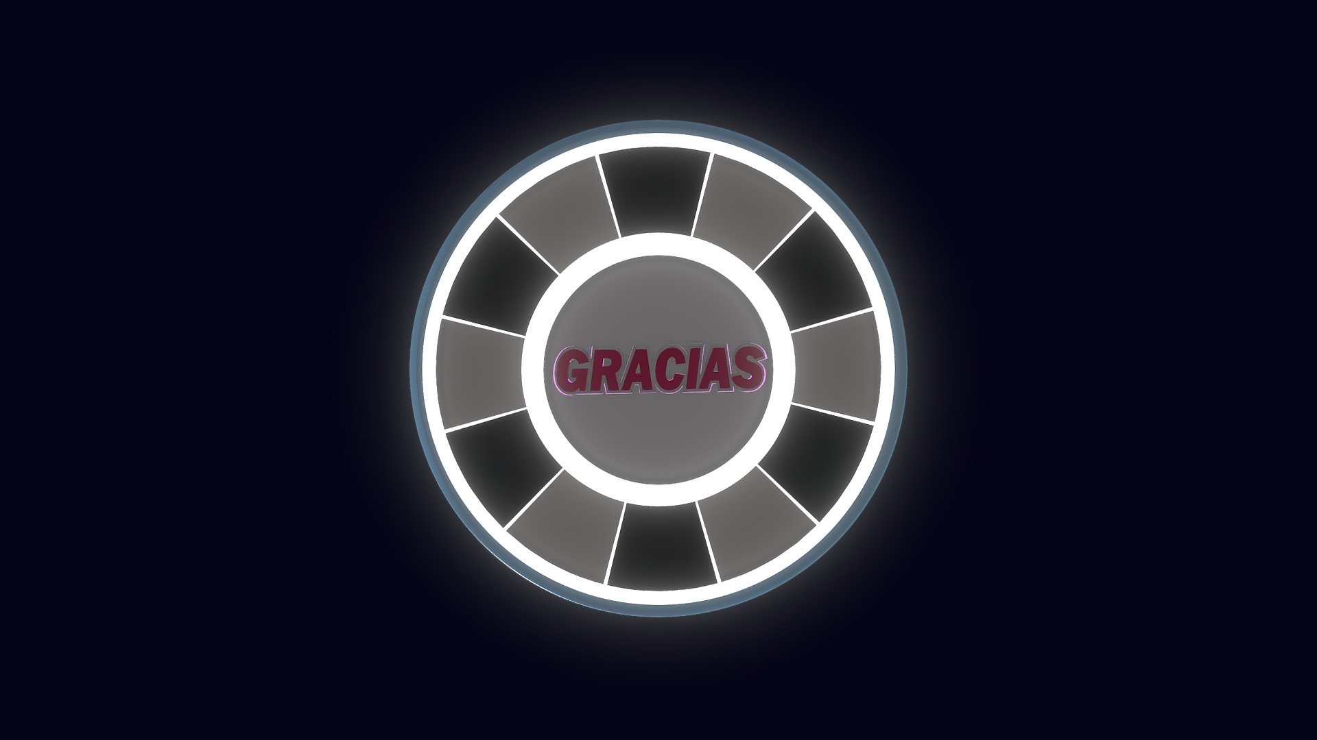 gracias - 3D model by colcrea3d [dbdf301] - Sketchfab