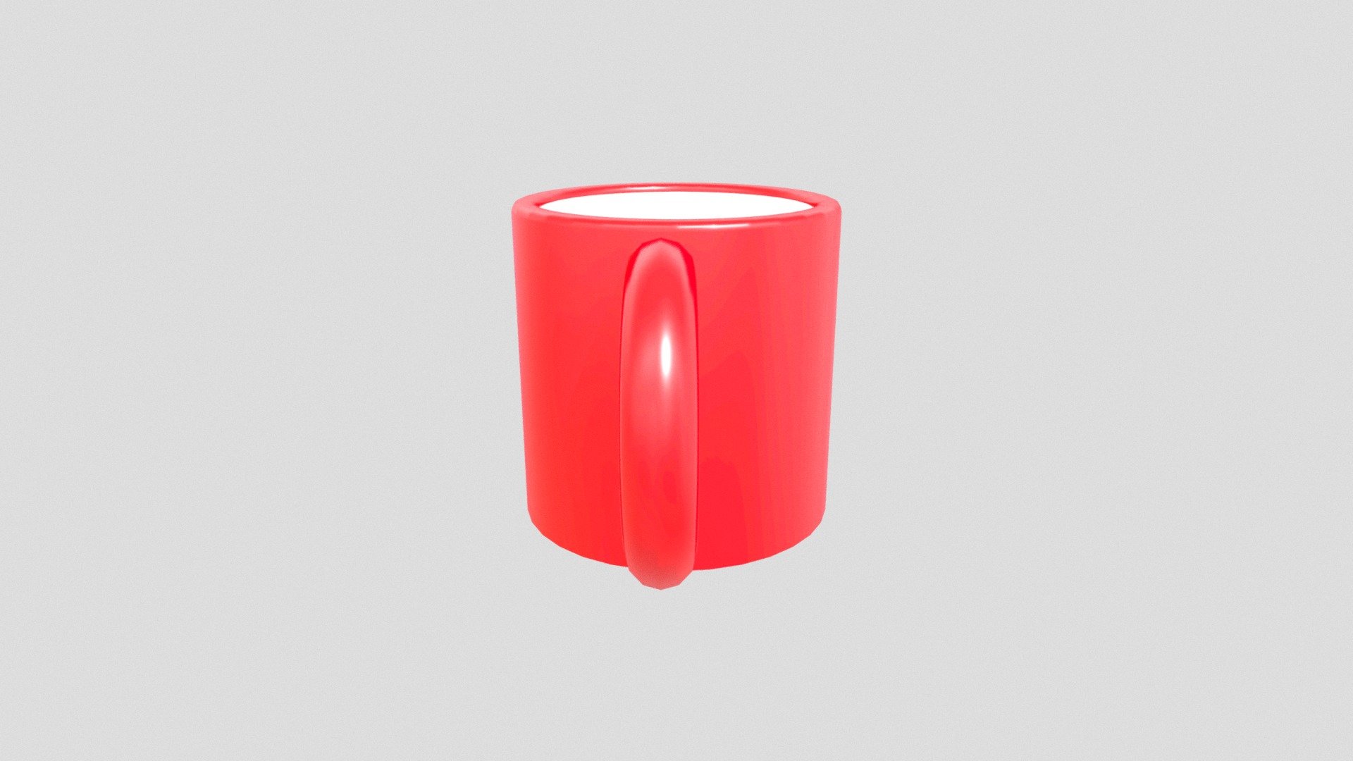 Cup red - Download Free 3D model by hugywagy [dbdf661] - Sketchfab